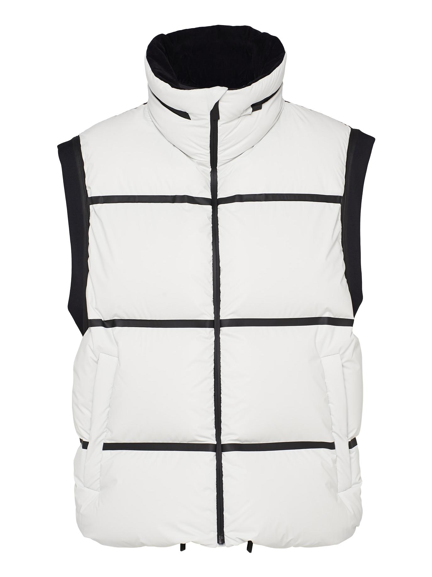 Prada Light Technical Fabric Down Vest - Neutral | Editorialist