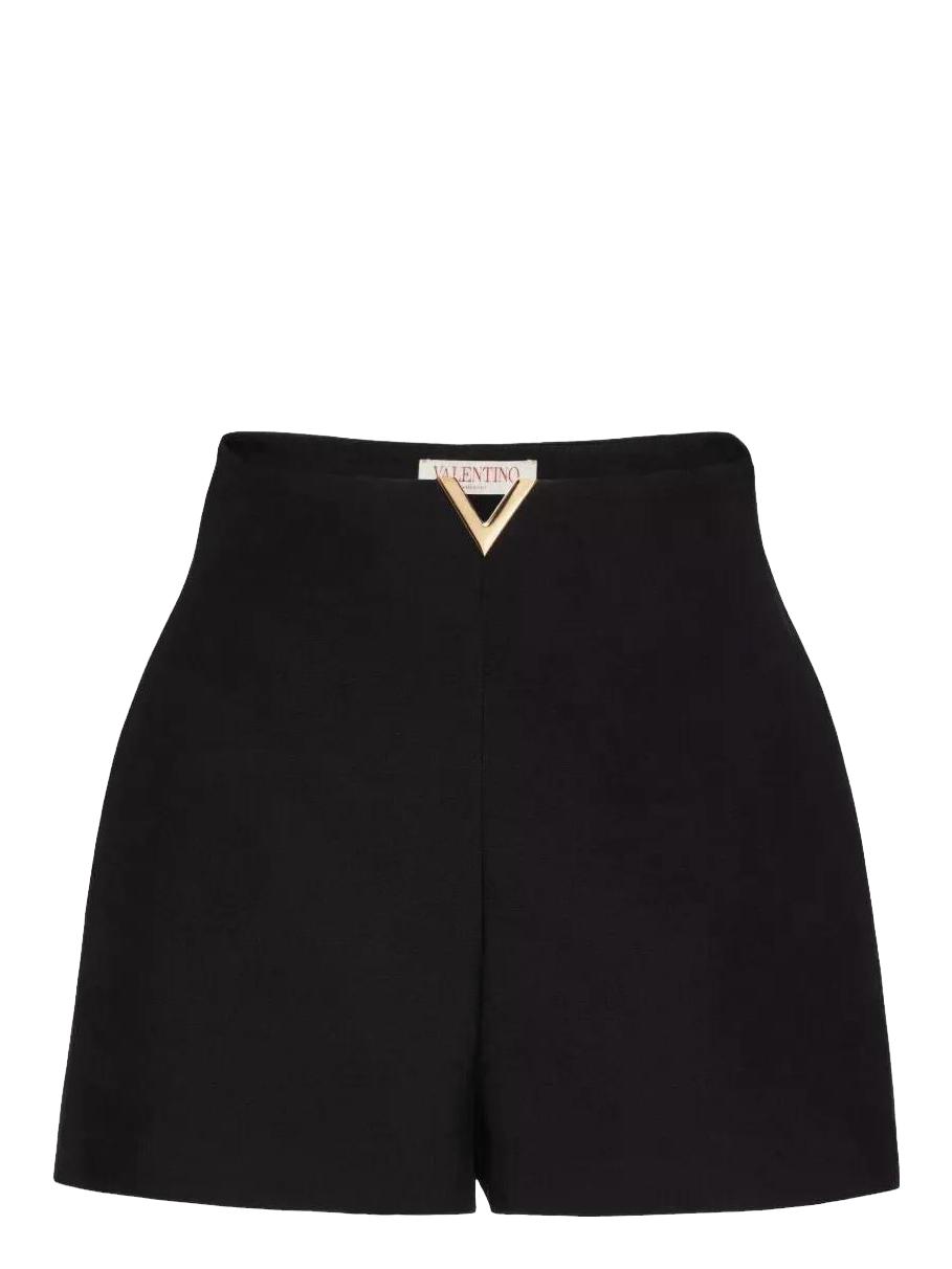 VALENTINO Guipure Lace-Trimmed Cotton Poplin Shirt