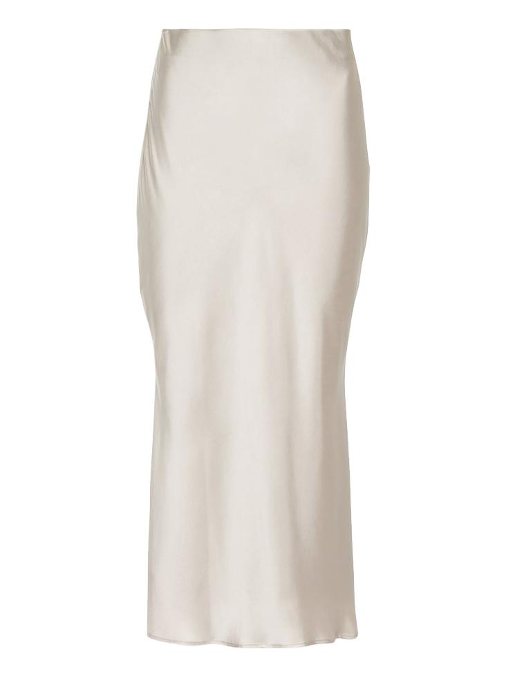 BRUNELLO CUCINELLI Satin Midi Skirt