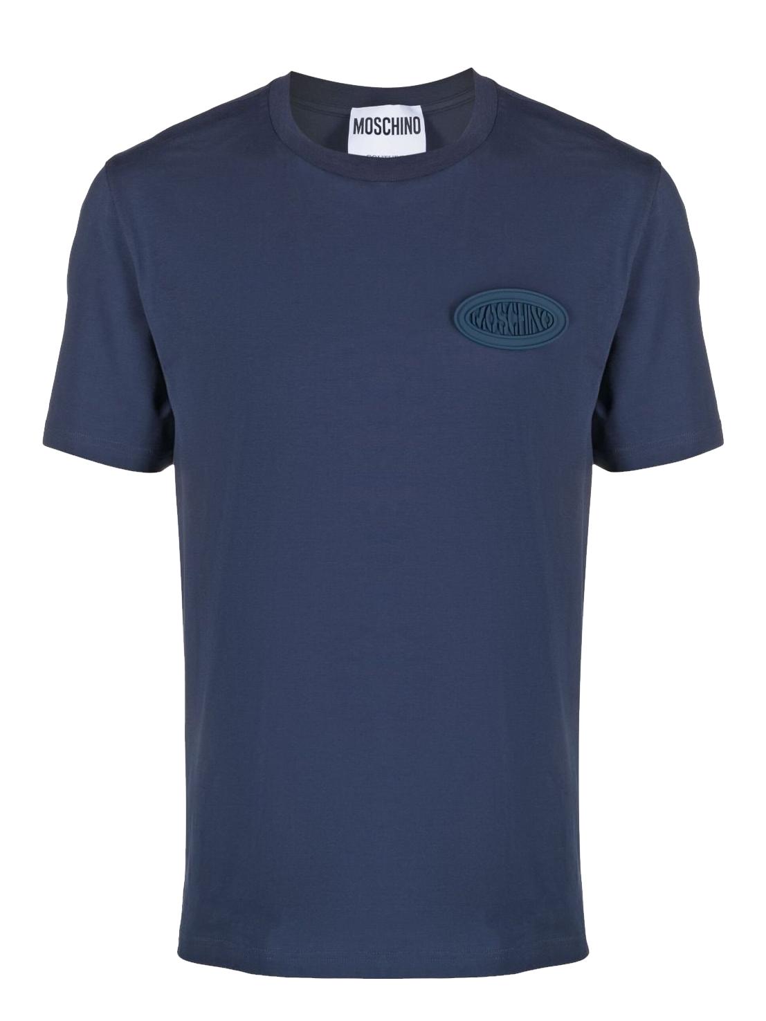 MOSCHINO logo-plaque t-shirt