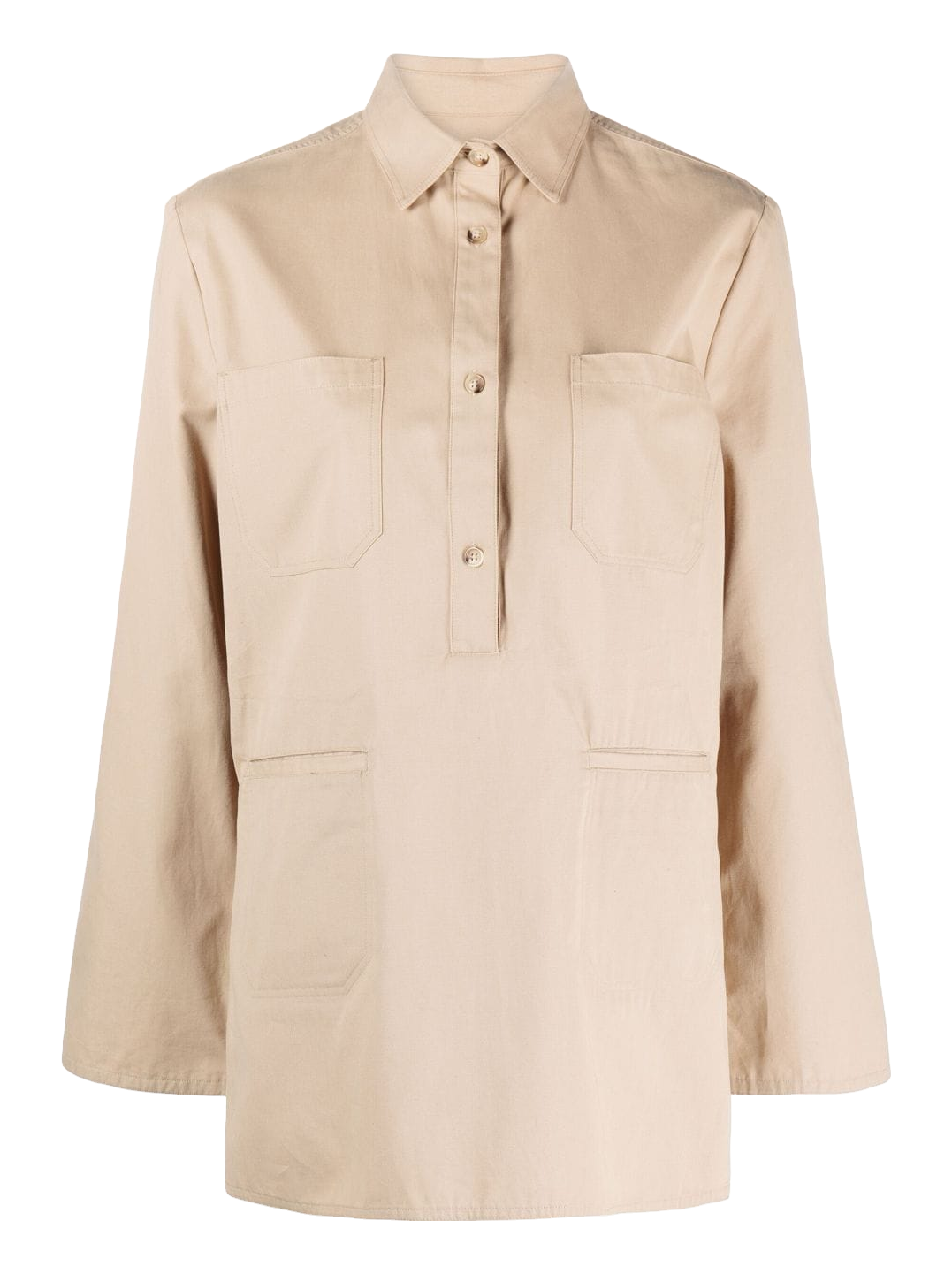 TOTÊME TOTEME Long-Sleeve Twill Shirt