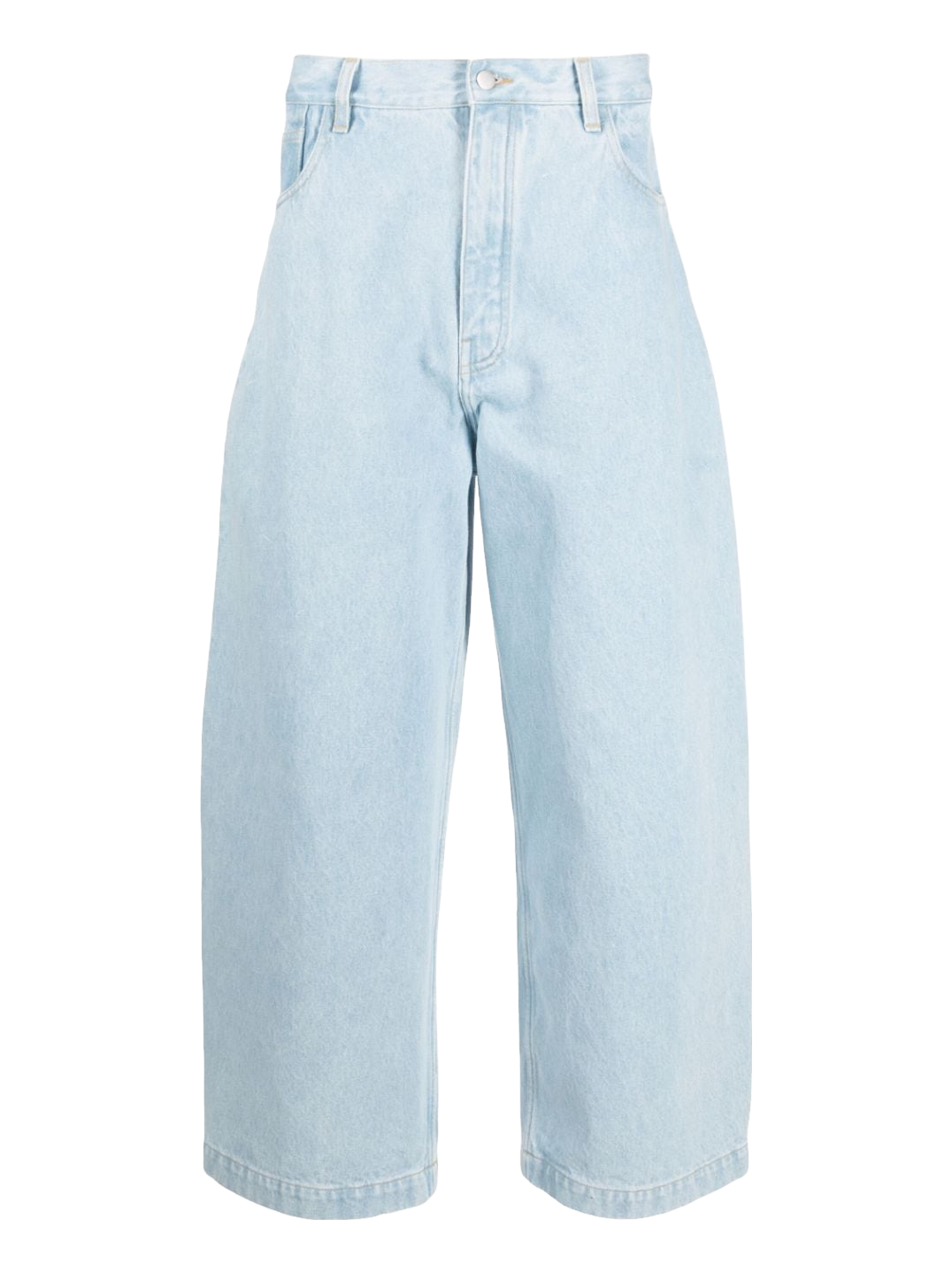 STUDIO NICHOLSON Studio Nicholson Cropped Wide-Leg Jeans