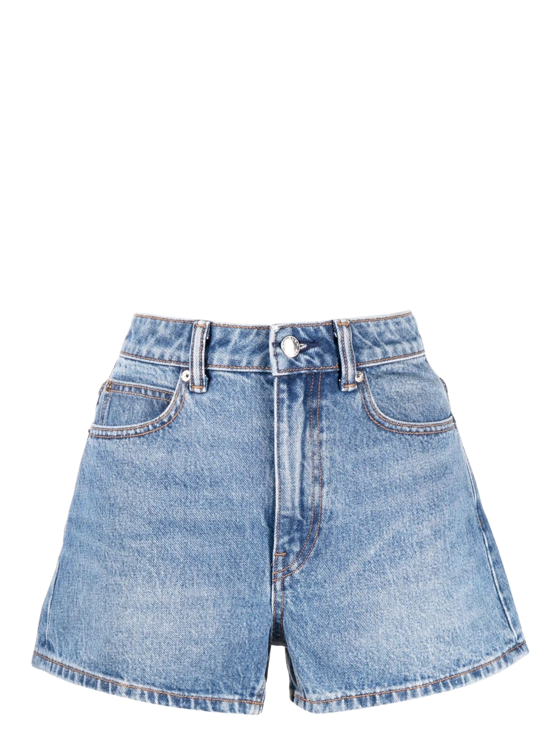 ALEXANDER WANG Shorty High-Rise Denim Shorts