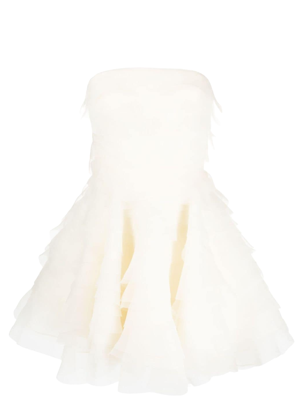 ANA RADU Ana Radu Ruffled Organza Minidress
