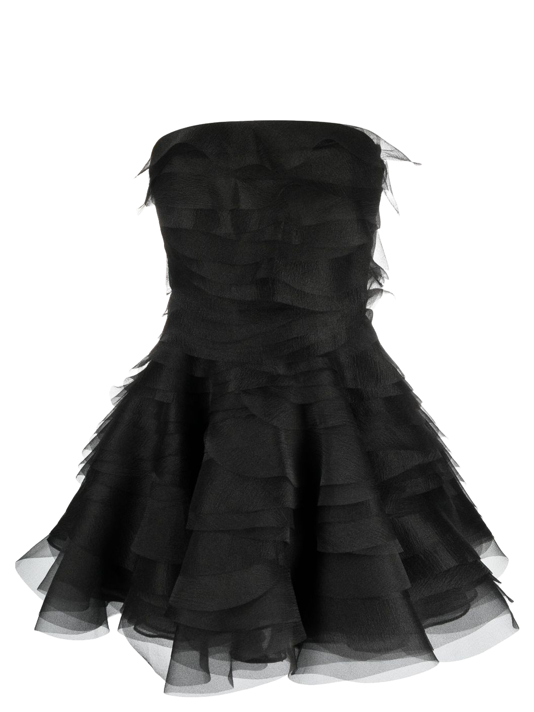 ANA RADU Ana Radu Ruffled Organza Minidress