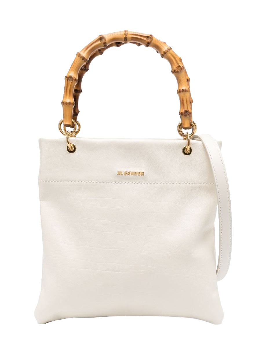 JIL SANDER Jil Sander Small Bamboo-Handle Tote Bag
