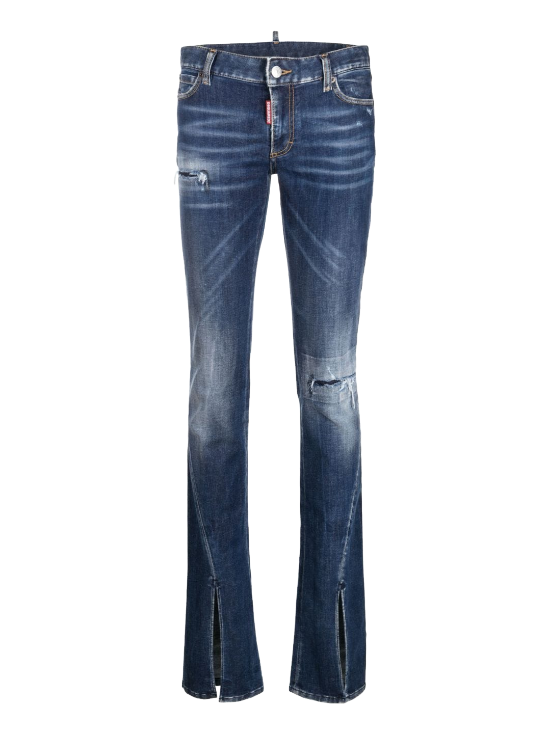 DSQUARED2 DSQUARED2 Distressed Bootcut Jeans