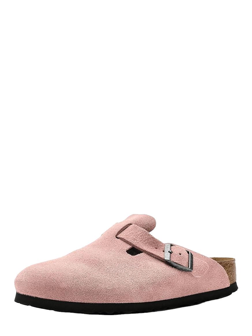 BIRKENSTOCK Birkenstock Tokio Suede Leather Clogs with Adjustable Strap