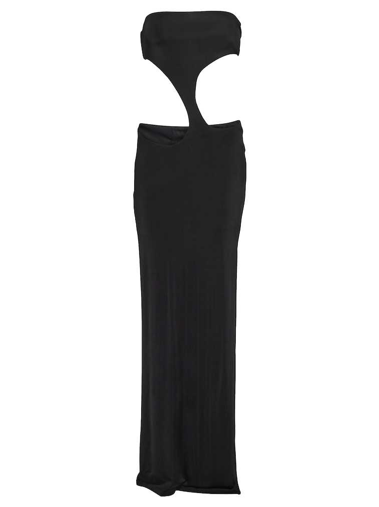Maygel Coronel Veranera Halter Maxi Dress With Cutouts - Off White |  Editorialist