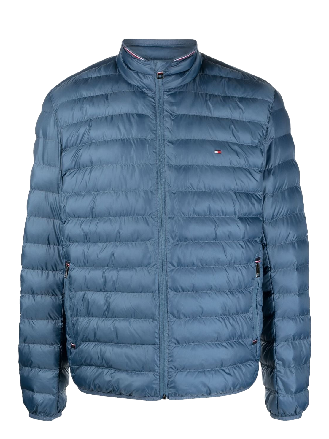 TOMMY HILFIGER Tommy Hilfiger Logo-Patch Zipped Puffer Jacket