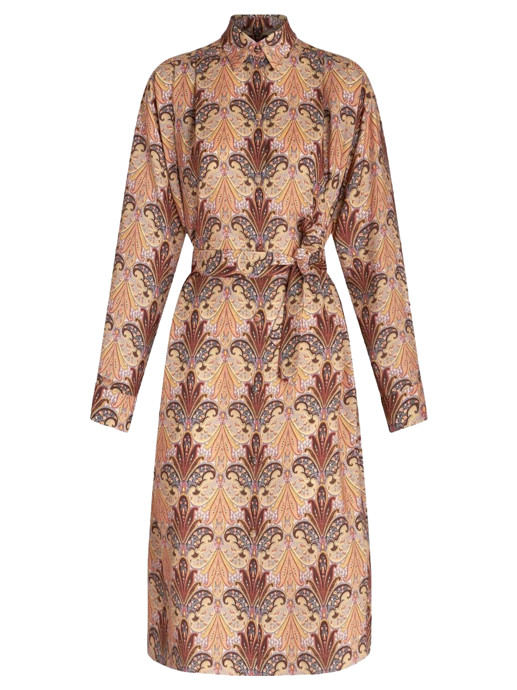 ETRO ETRO Paisley-Print Belted Midi Shirtdress