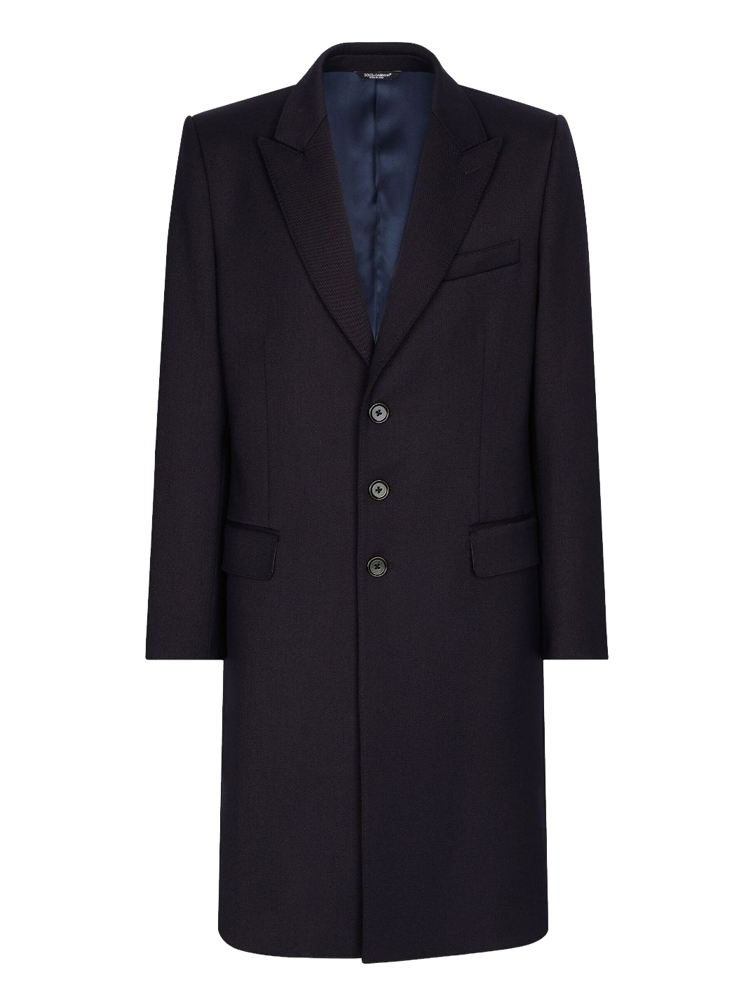 DOLCE & GABBANA Dolce & Gabbana Peak-Lapels Single-Breasted Coat