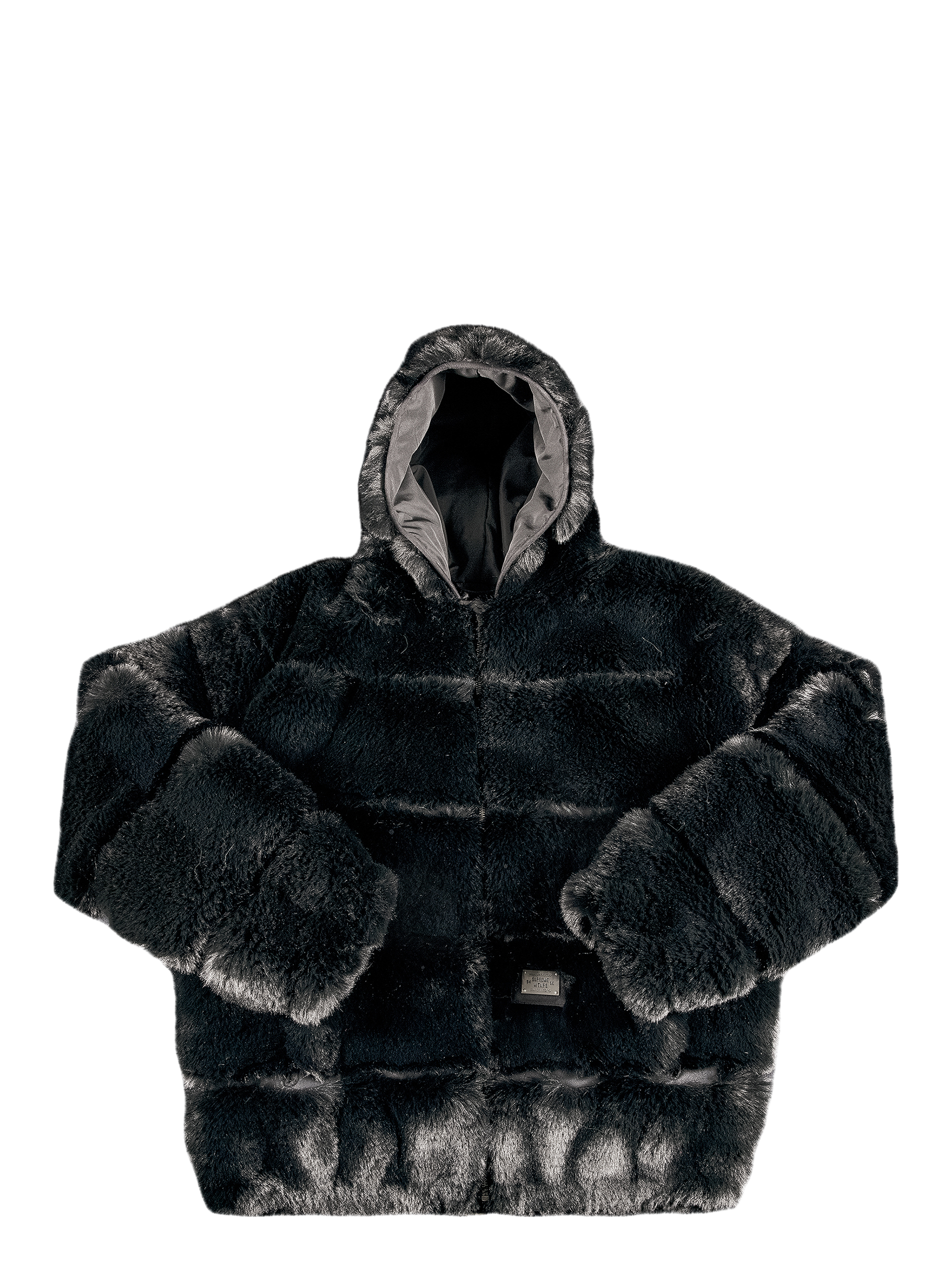 Supreme Faux Fur Reversible Hooded Jacket - Black | Editorialist