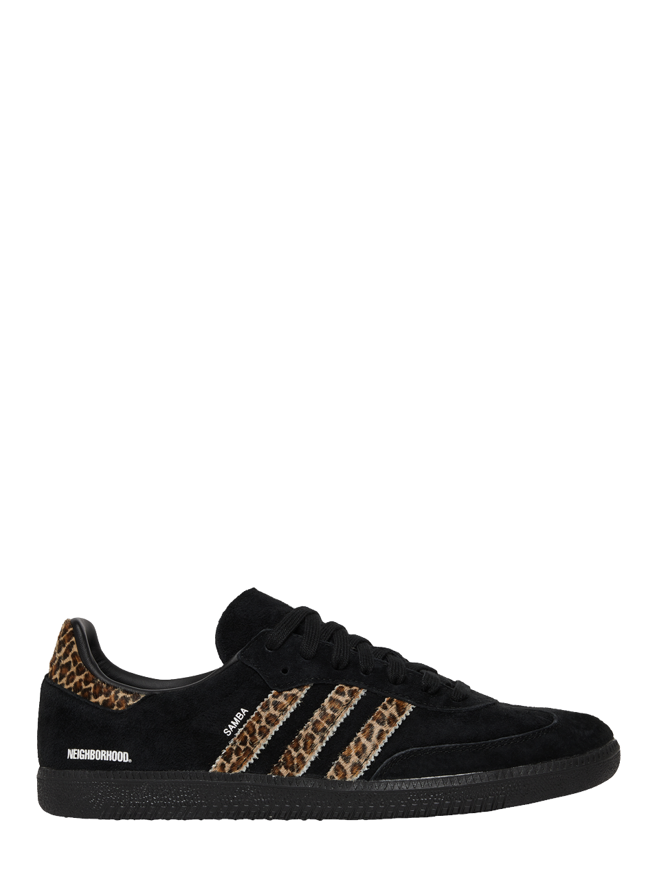 Adidas End. X Neighborhood X Samba Leopard - Black | Editorialist
