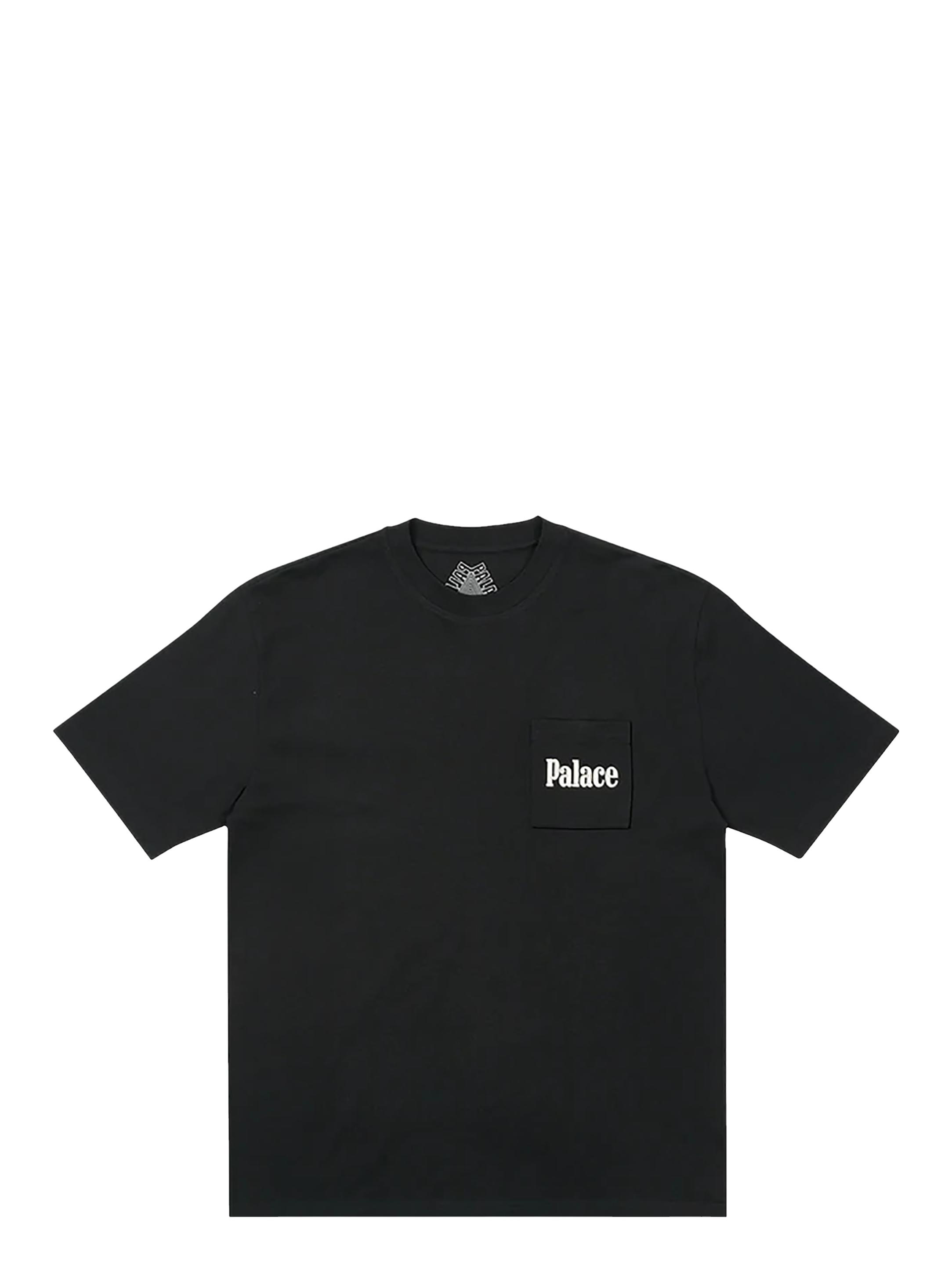 Palace X Nike Tri Swoosh T-Shirt - Black | Editorialist