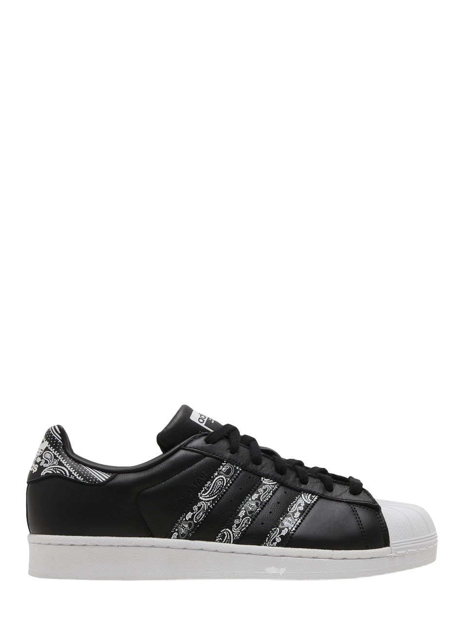 Adidas Superstar "Graffiti" Sneakers - Black | Editorialist
