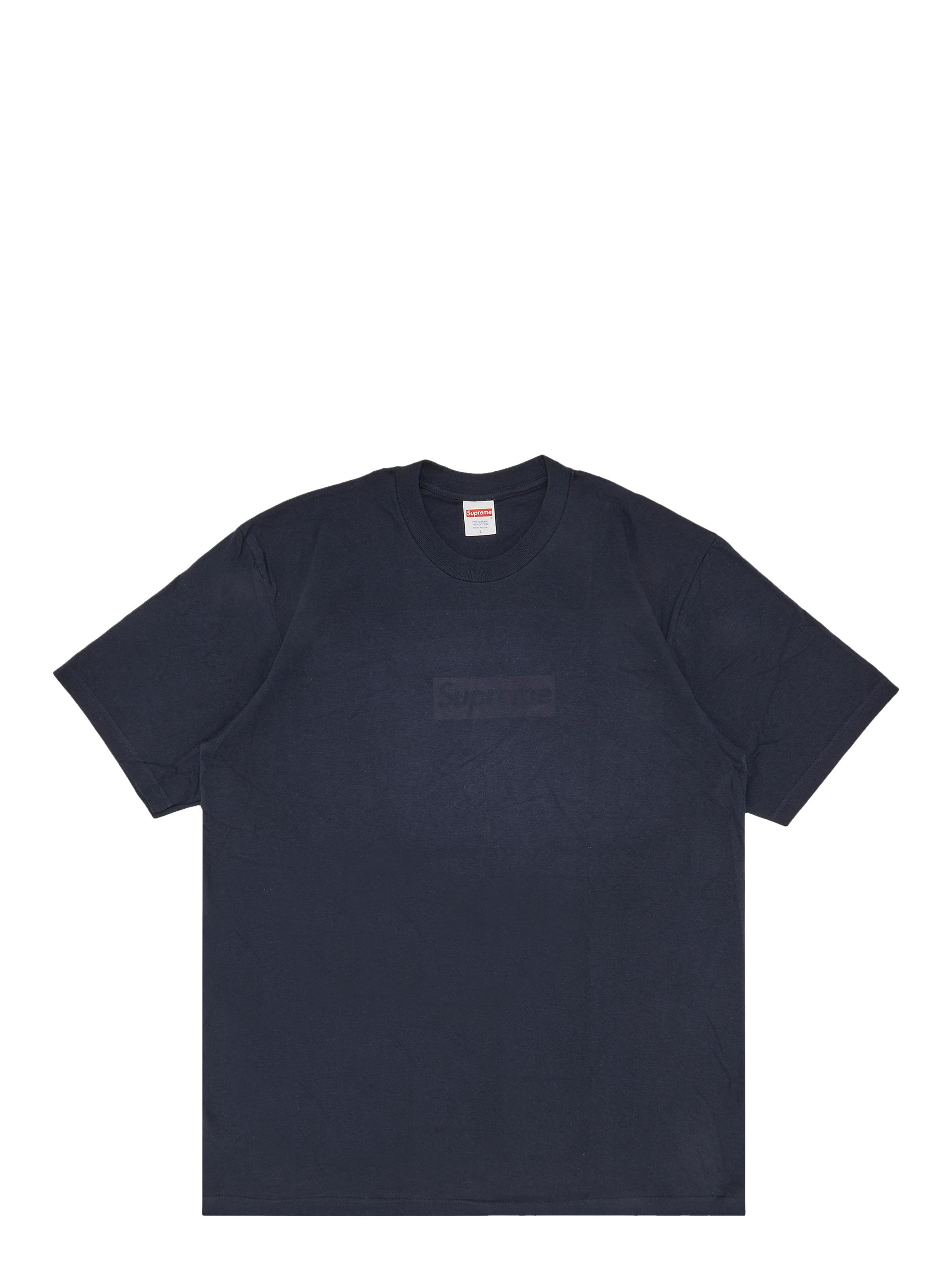 Supreme Classic Logo Tee 'Navy - Blue | Editorialist