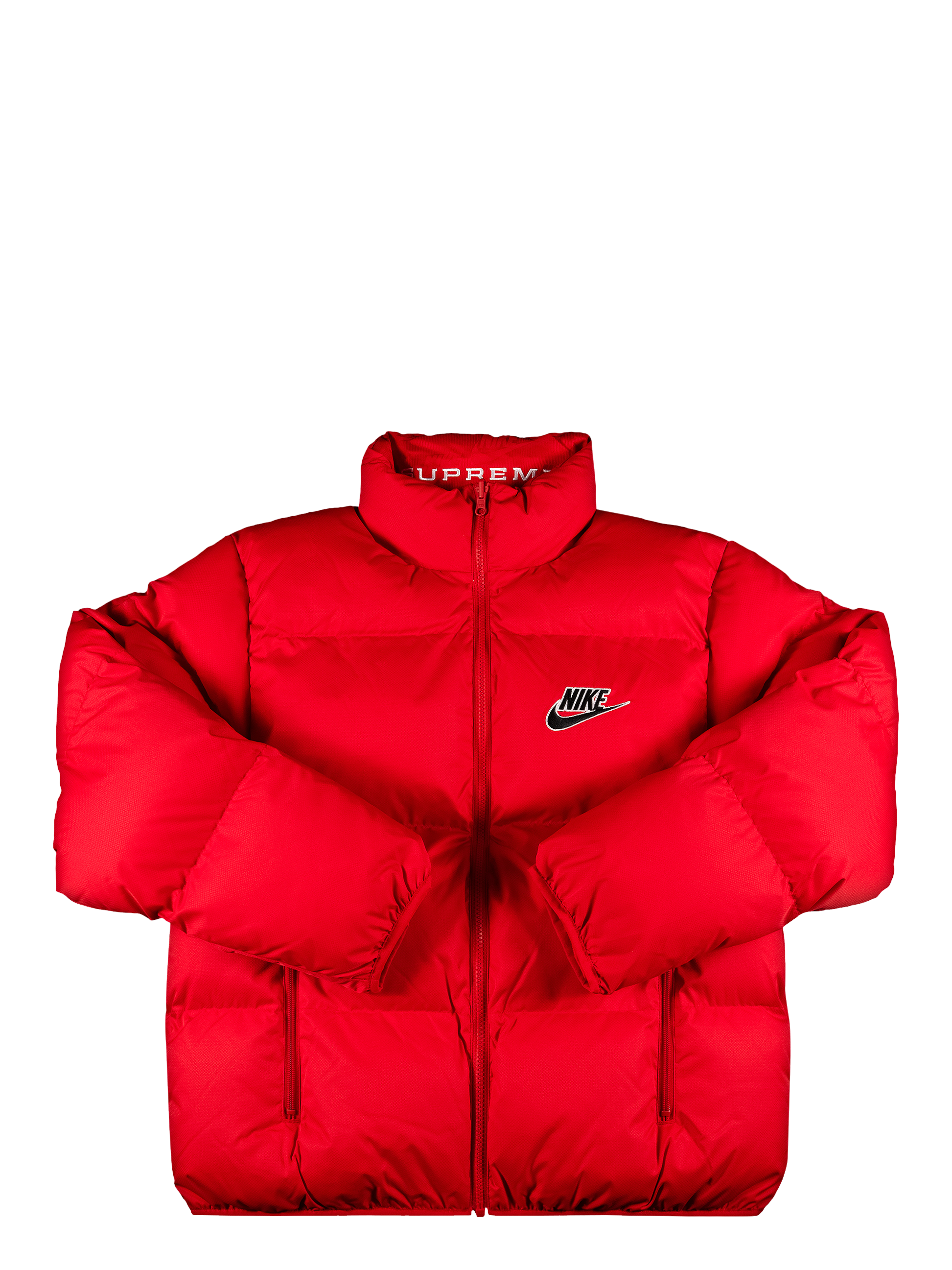 Supreme X Nike Reversible Puffy Jacket - Red | Editorialist