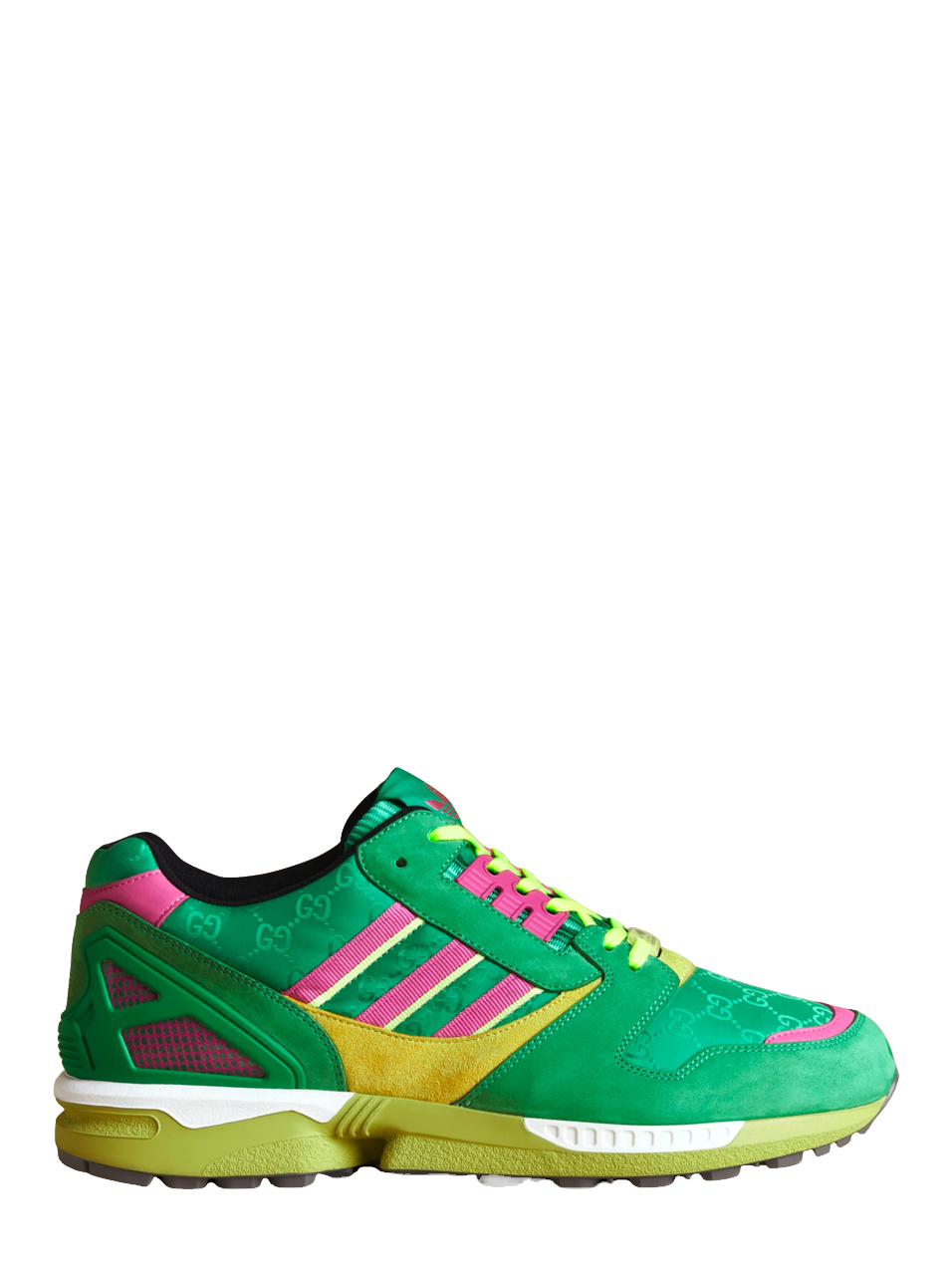 アディダス × グッチ ZX 8000 グリーン GG モノグラム adidas x Gucci ZX 8000 Aqua GG Monogram (Women's) - IE2267 - US