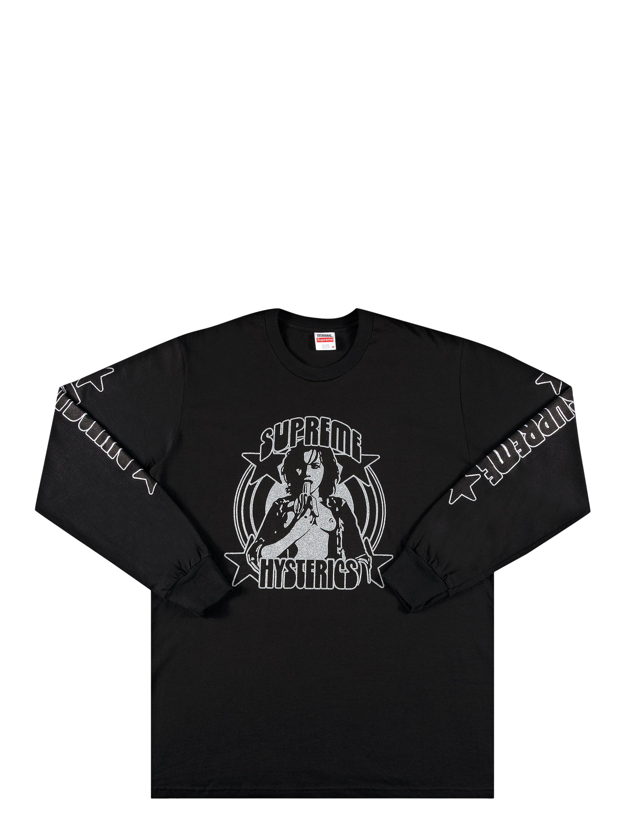 Supreme X Hysteric Glamour Long-Sleeve Tee - Black | Editorialist