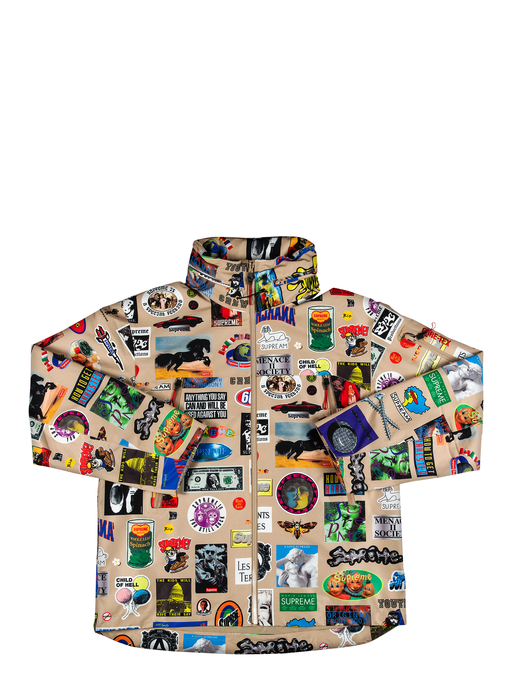 Supreme X Smurfs Gore-Tex Shell Jacket - Multicolor | Editorialist