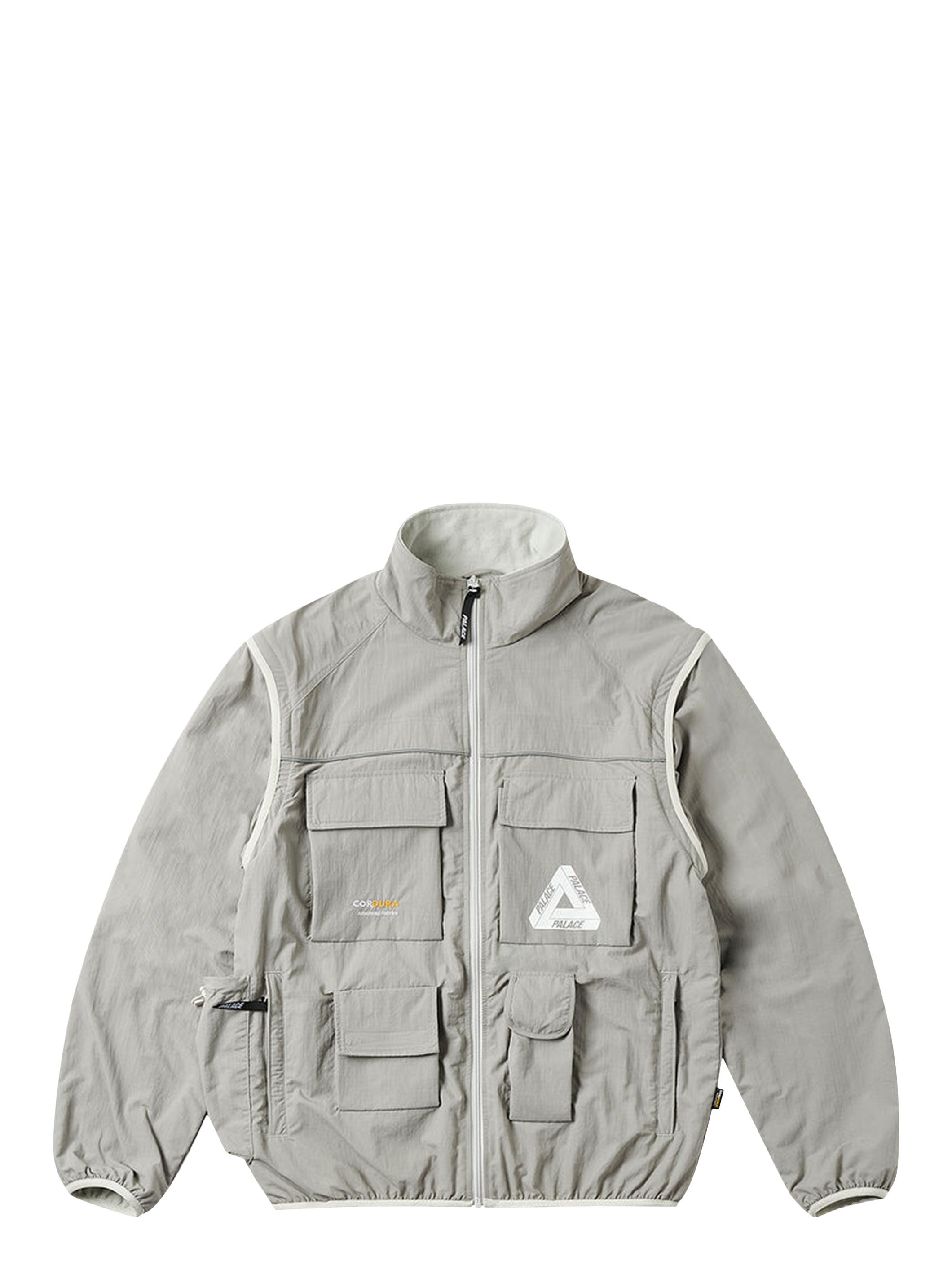 Palace Cordura Rs Zip Off Jacket - Grey | Editorialist