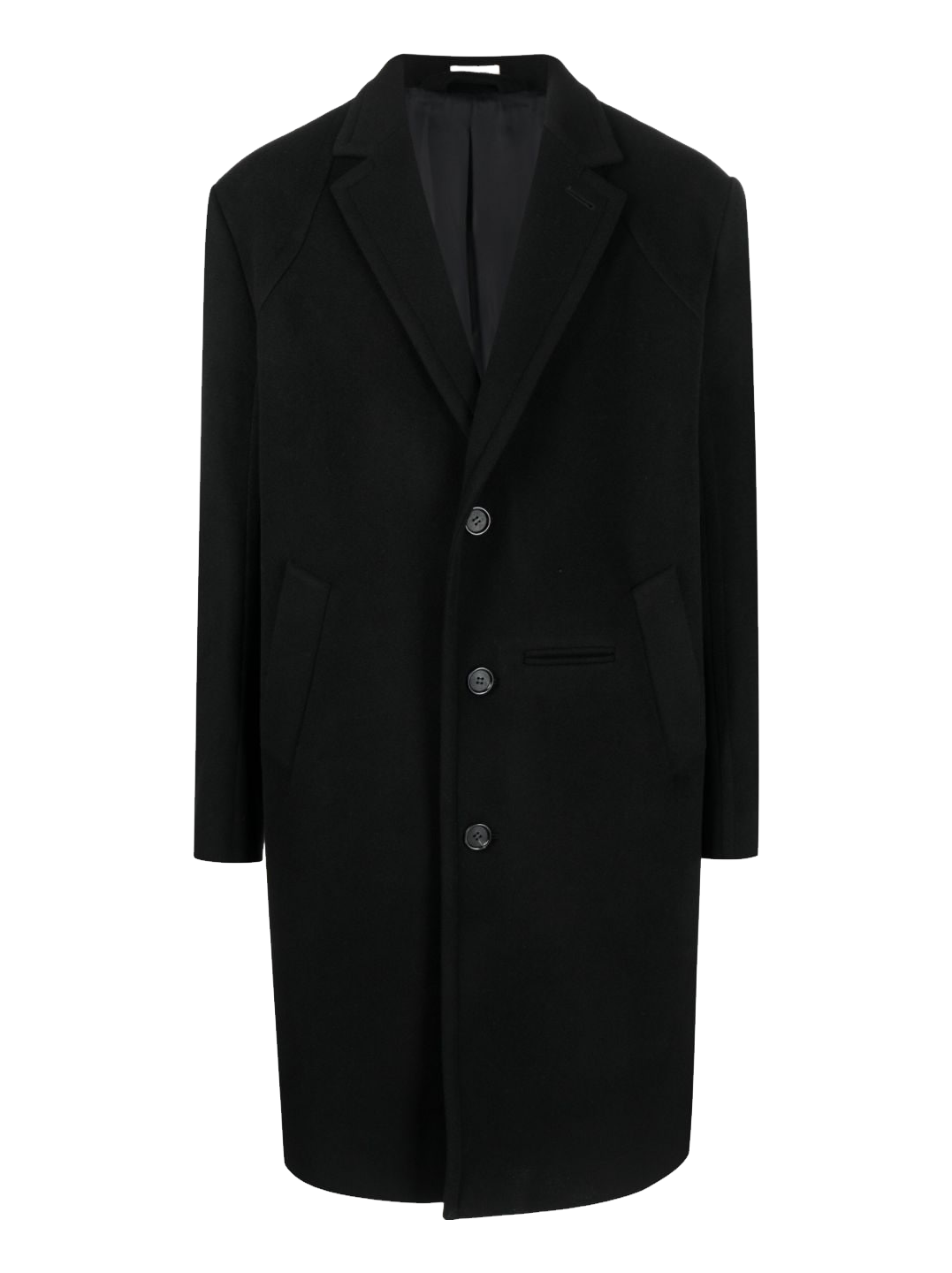 ALEXANDER MCQUEEN Alexander McQueen Raglan Sleeves Wool-Blend Coat