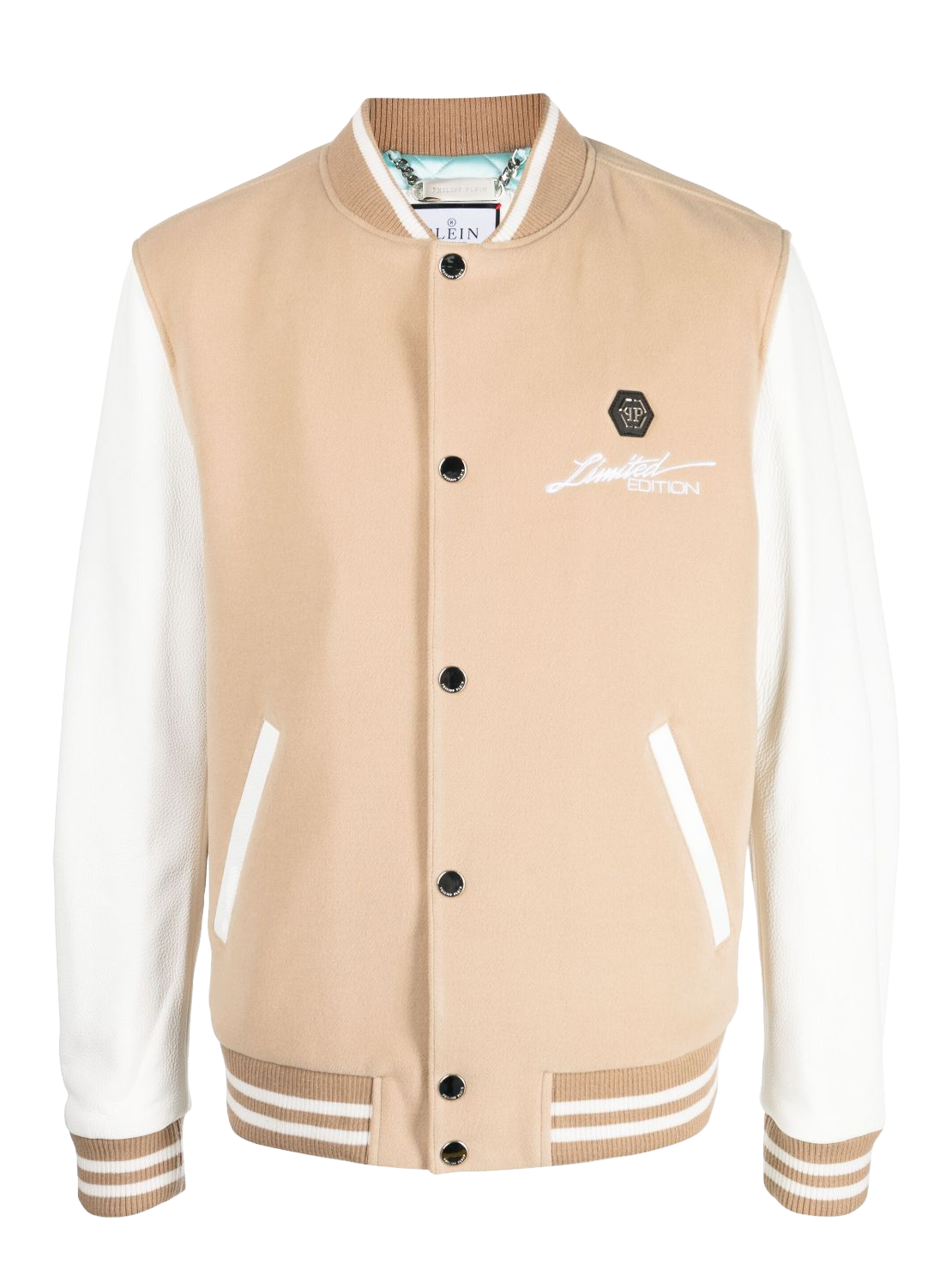 PHILIPP PLEIN Skull & Bones Bomber Jacket