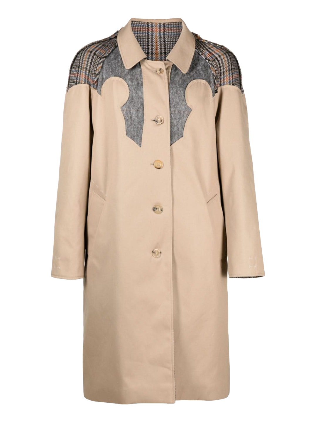 MAISON MARGIELA Maison Margiela Reversible Single-Breasted Coat