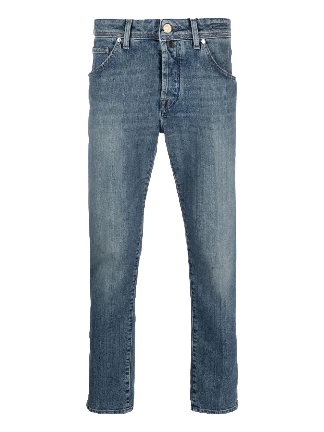 JACOB COHEN Jacob Cohën Scott Low-Rise Tapered Jeans