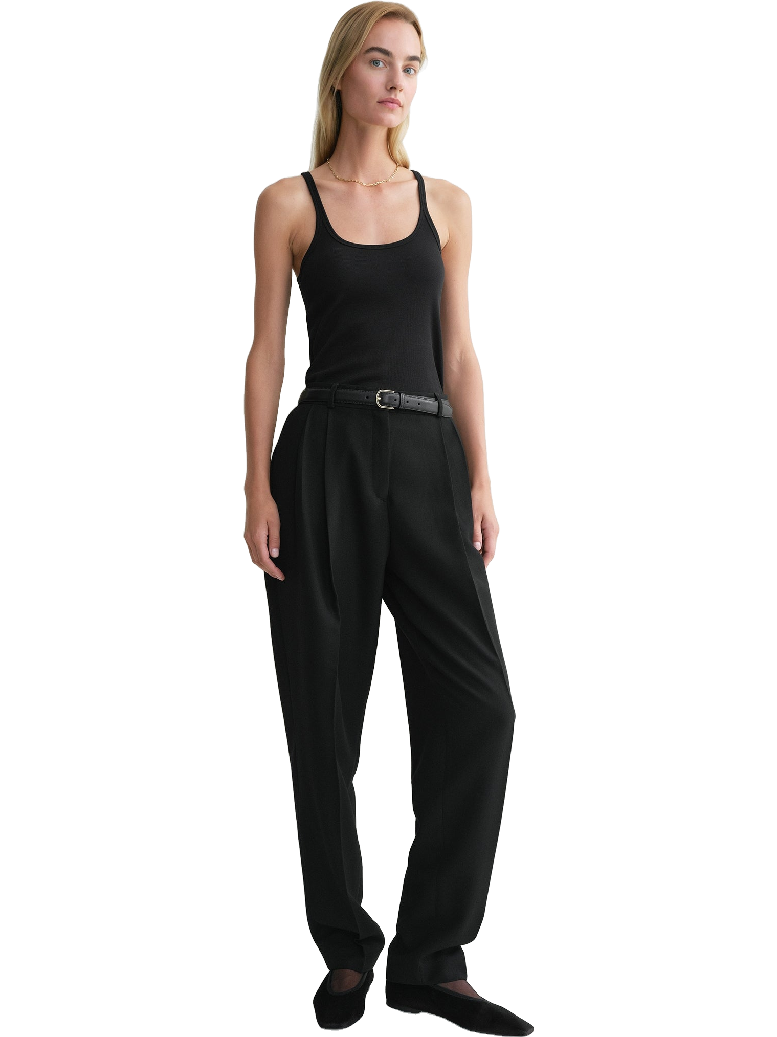 TOTÊME TOTEME Scoop Neck Rib Tank