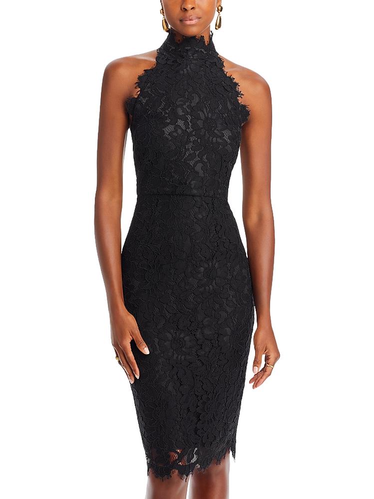 Eliza J Reverse Halter Dress In Pink - 70% Off | Editorialist