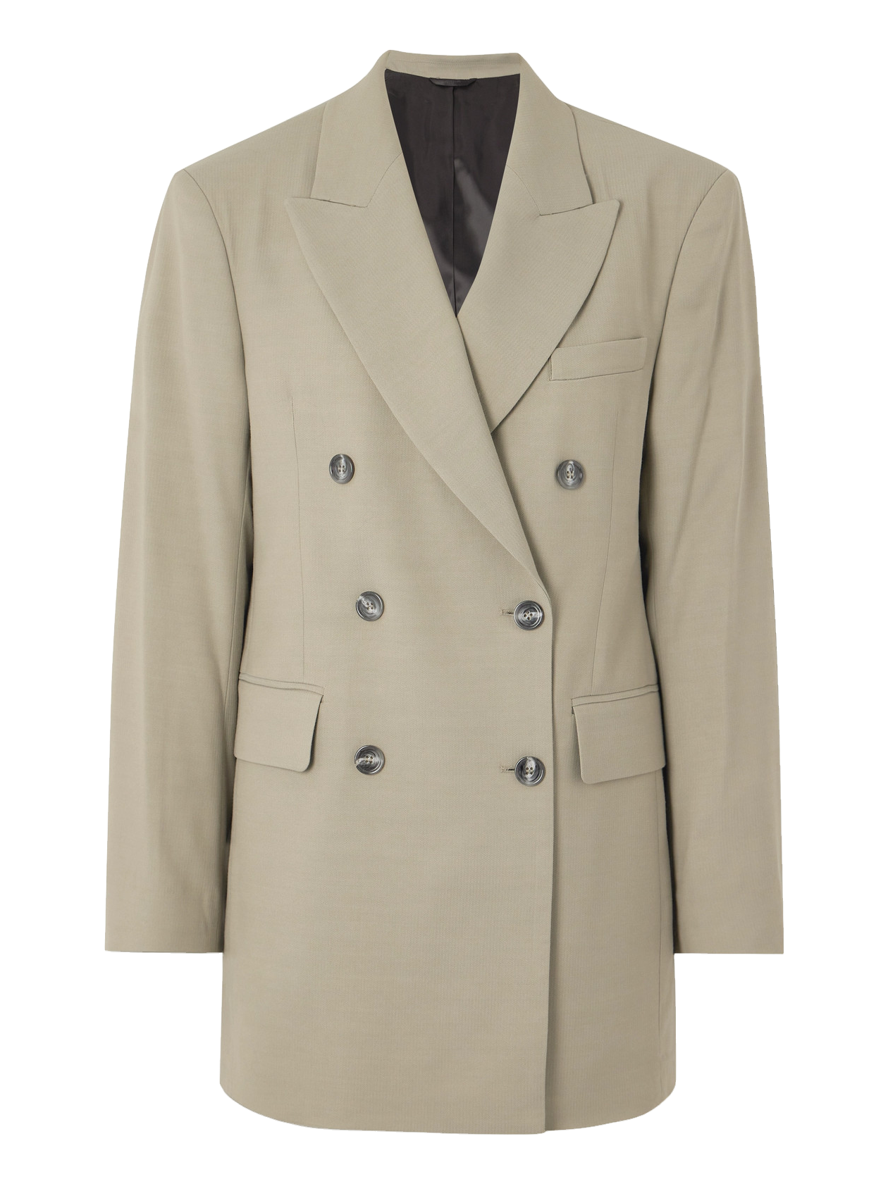 ACNE STUDIOS Acne Studios Double-Breasted Herringbone-Jacquard Blazer