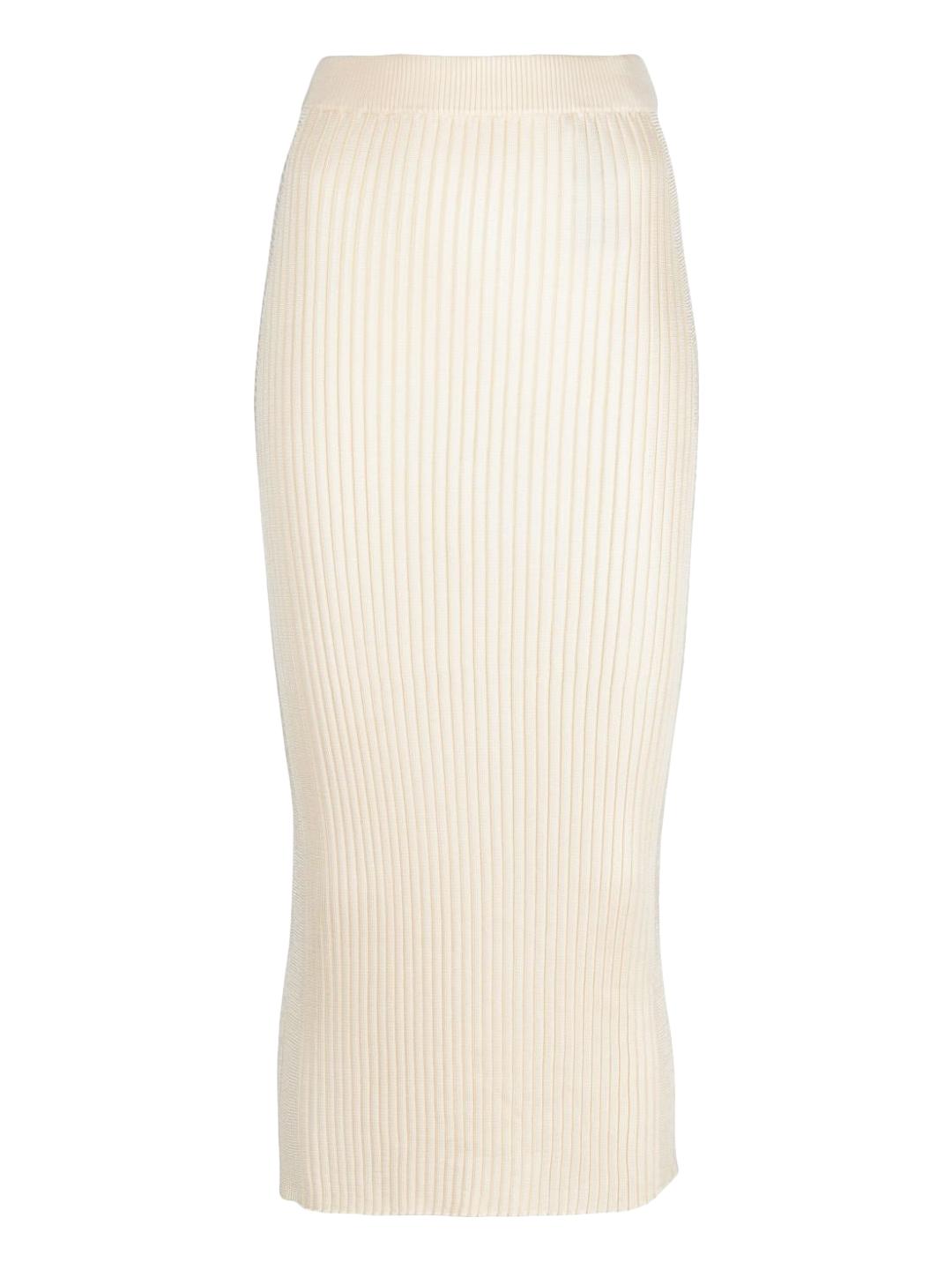 JIL SANDER Jil Sander Ribbed-Knit Midi Skirt