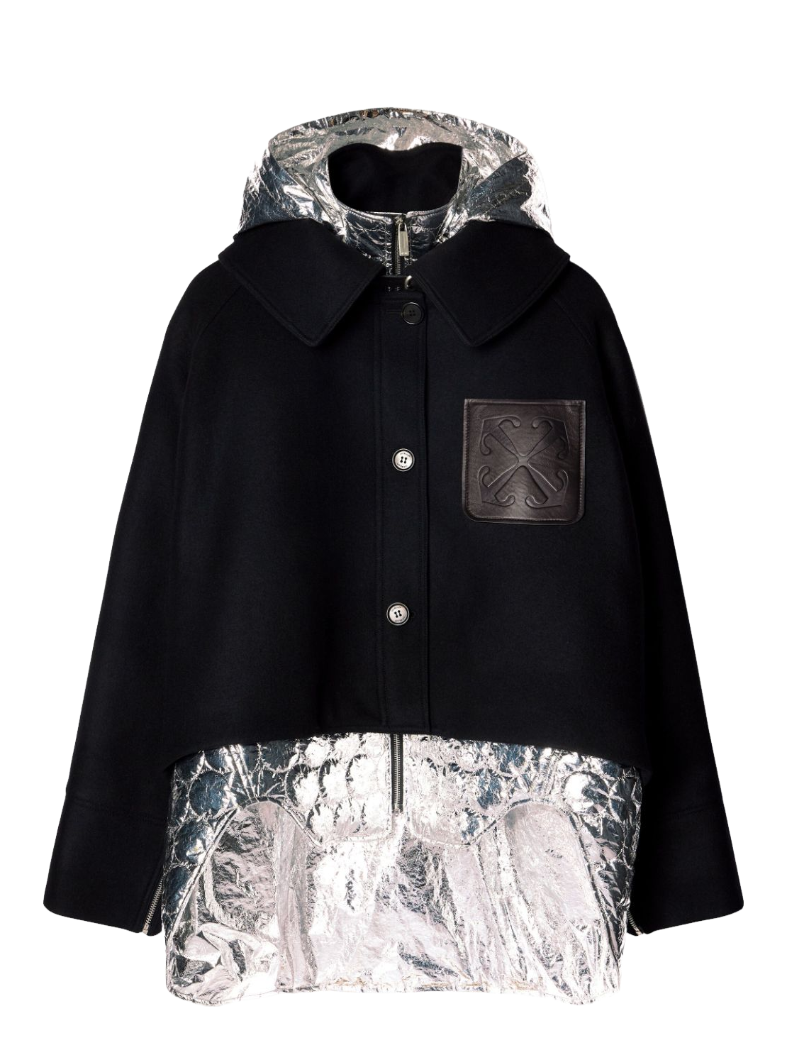 OFF-WHITE Off-White Arrows Layered Parka Coat