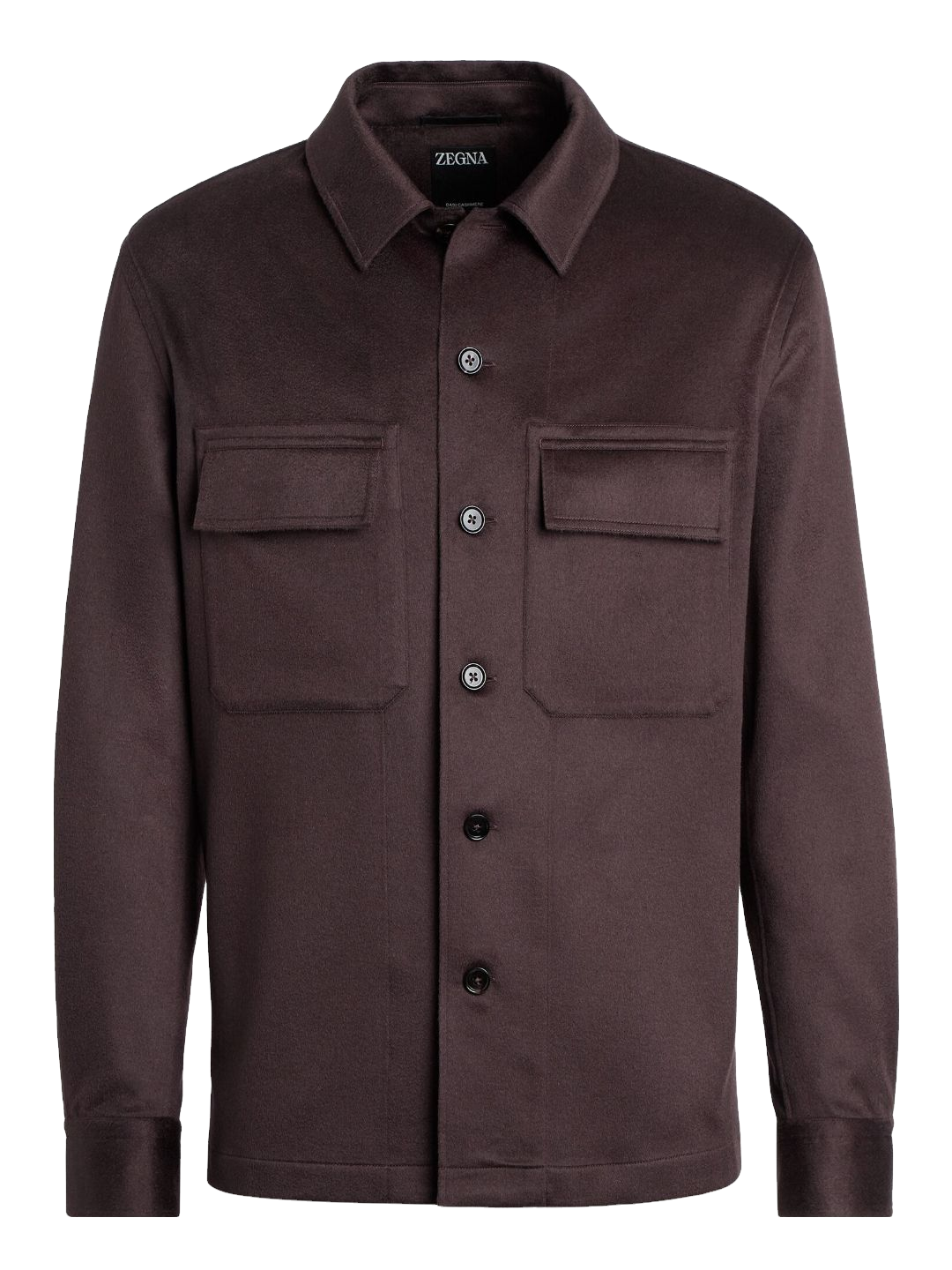 ZEGNA alba oasi cashmere overshirt