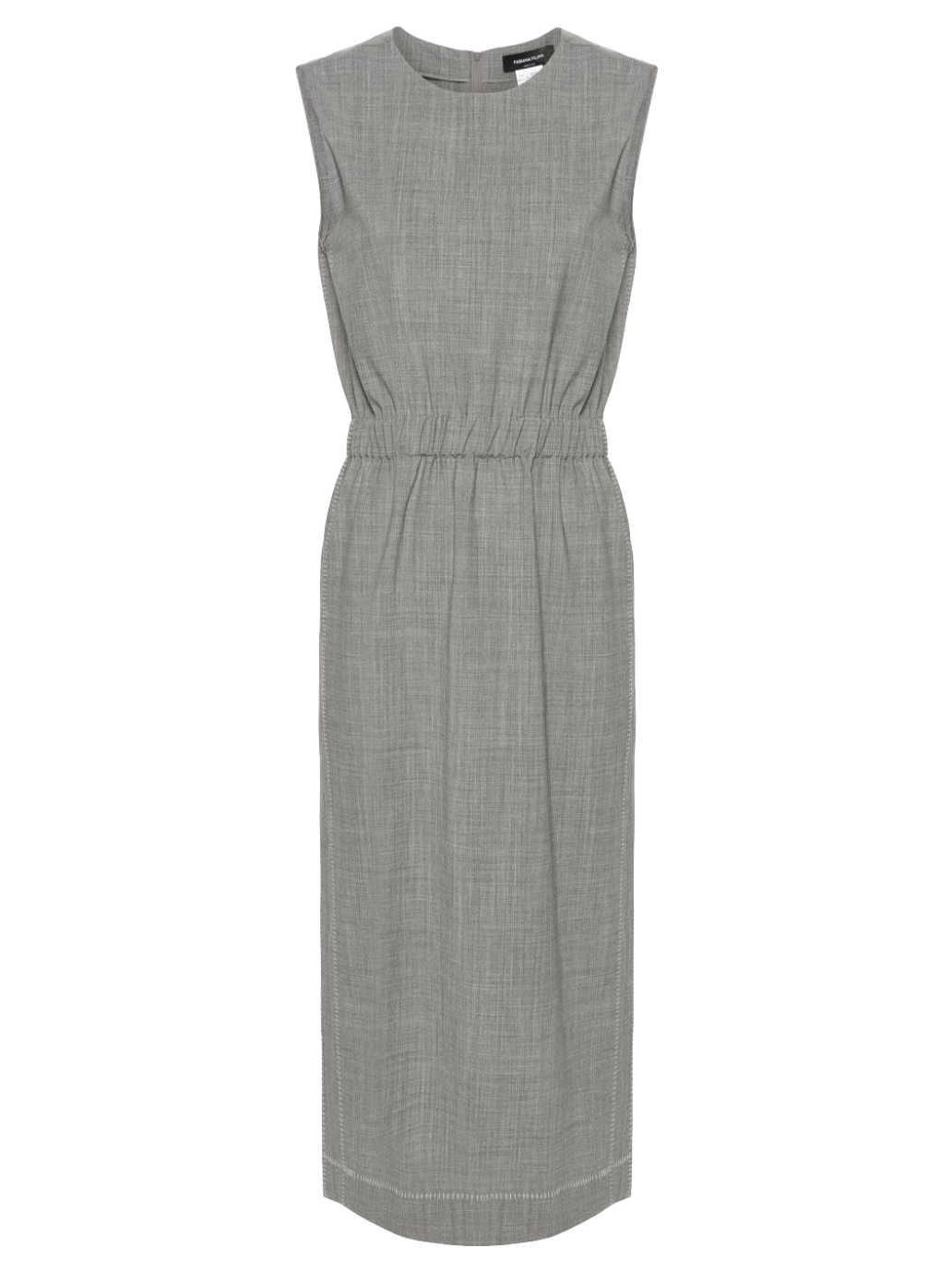 FABIANA FILIPPI Fabiana Filippi Contrast-Stitching Midi Dress
