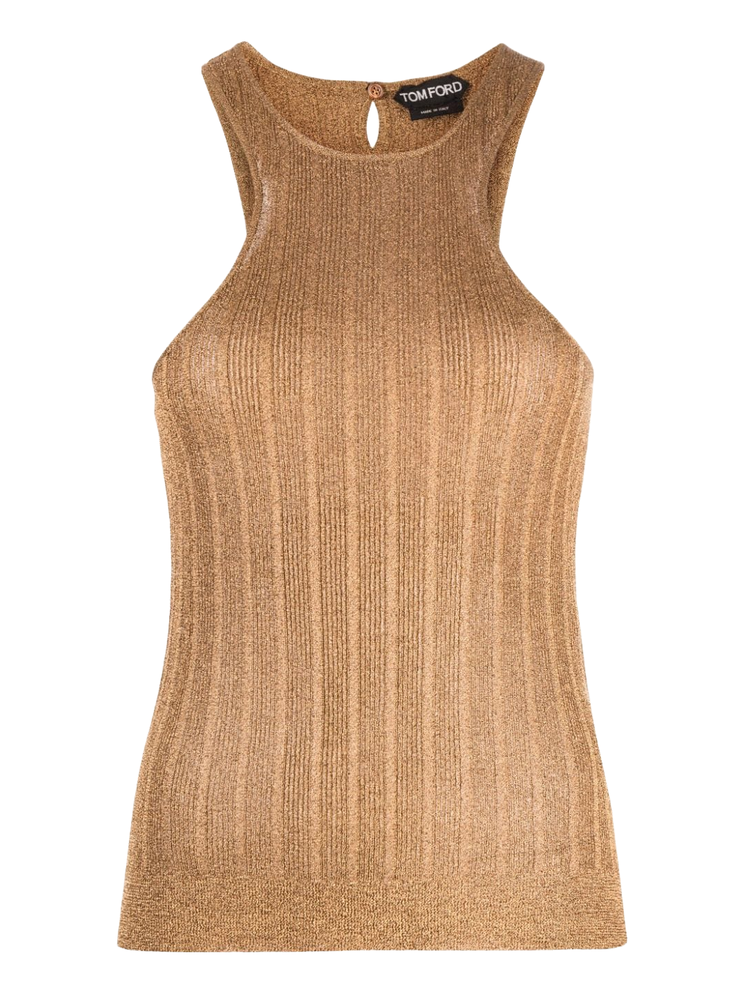 TOM FORD Metallic Sleeveless Top