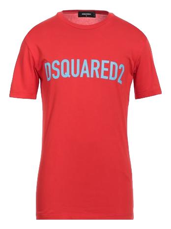 DSQUARED2 man t-shirt yellow size m cotton