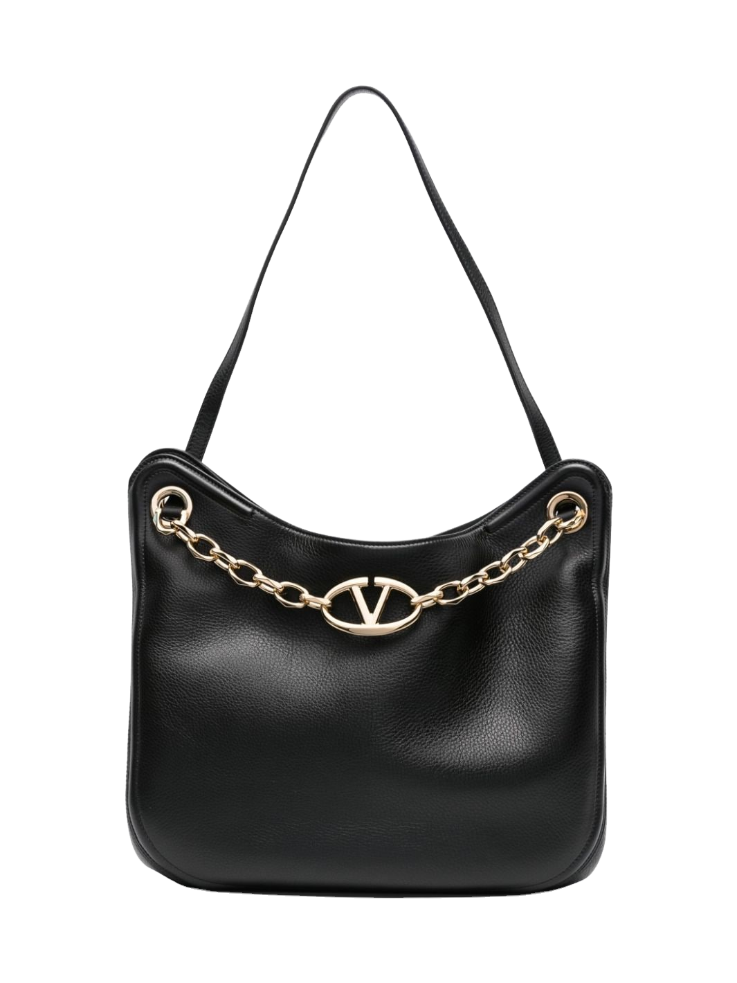 VALENTINO VLogo Signature Chain-Link Shoulder Bag