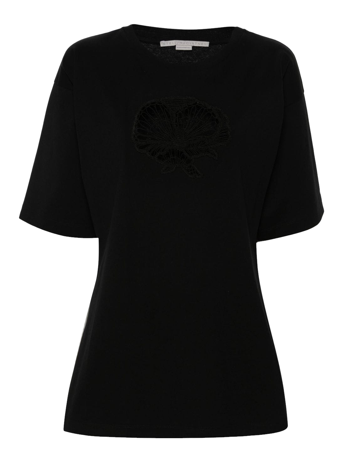 STELLA MCCARTNEY Stella McCartney Cut-Out Cotton T-Shirt