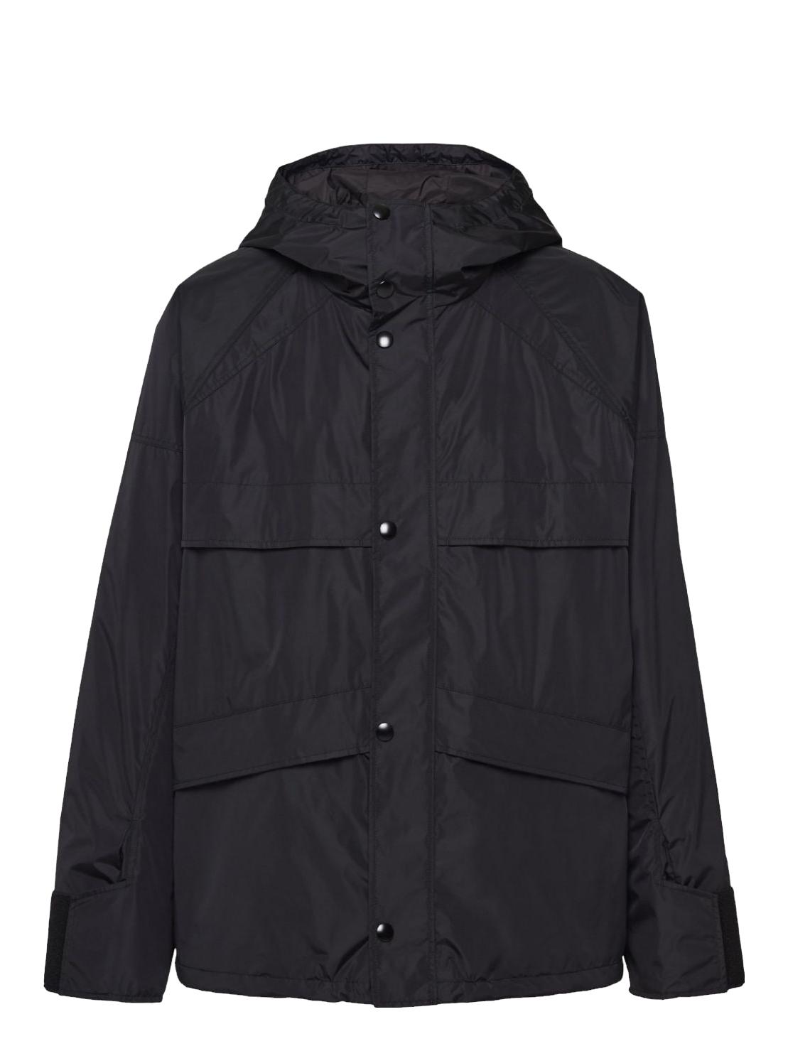 PRADA Triangle-Logo Hooded Jacket