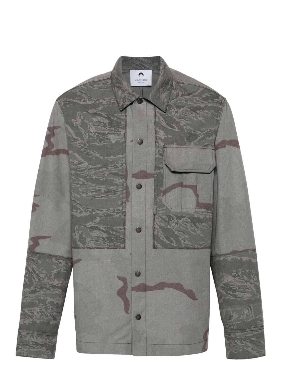 MARINE SERRE Ripstop Classic-Collar Shirt Jacket