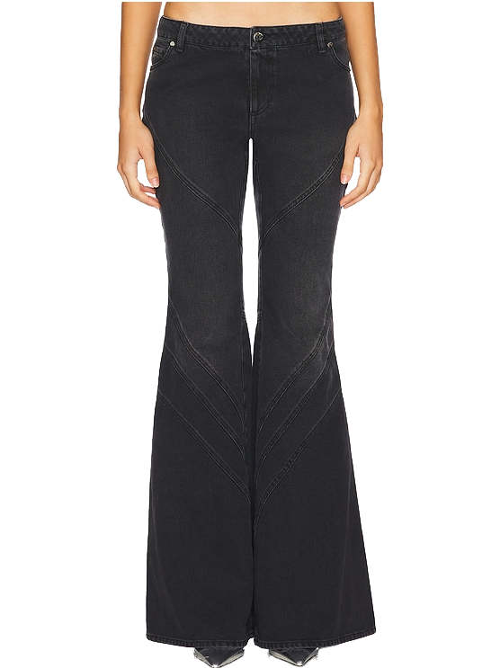 AFRM AFRM One Shoulder Long Sleeve Top with Ruched Detail