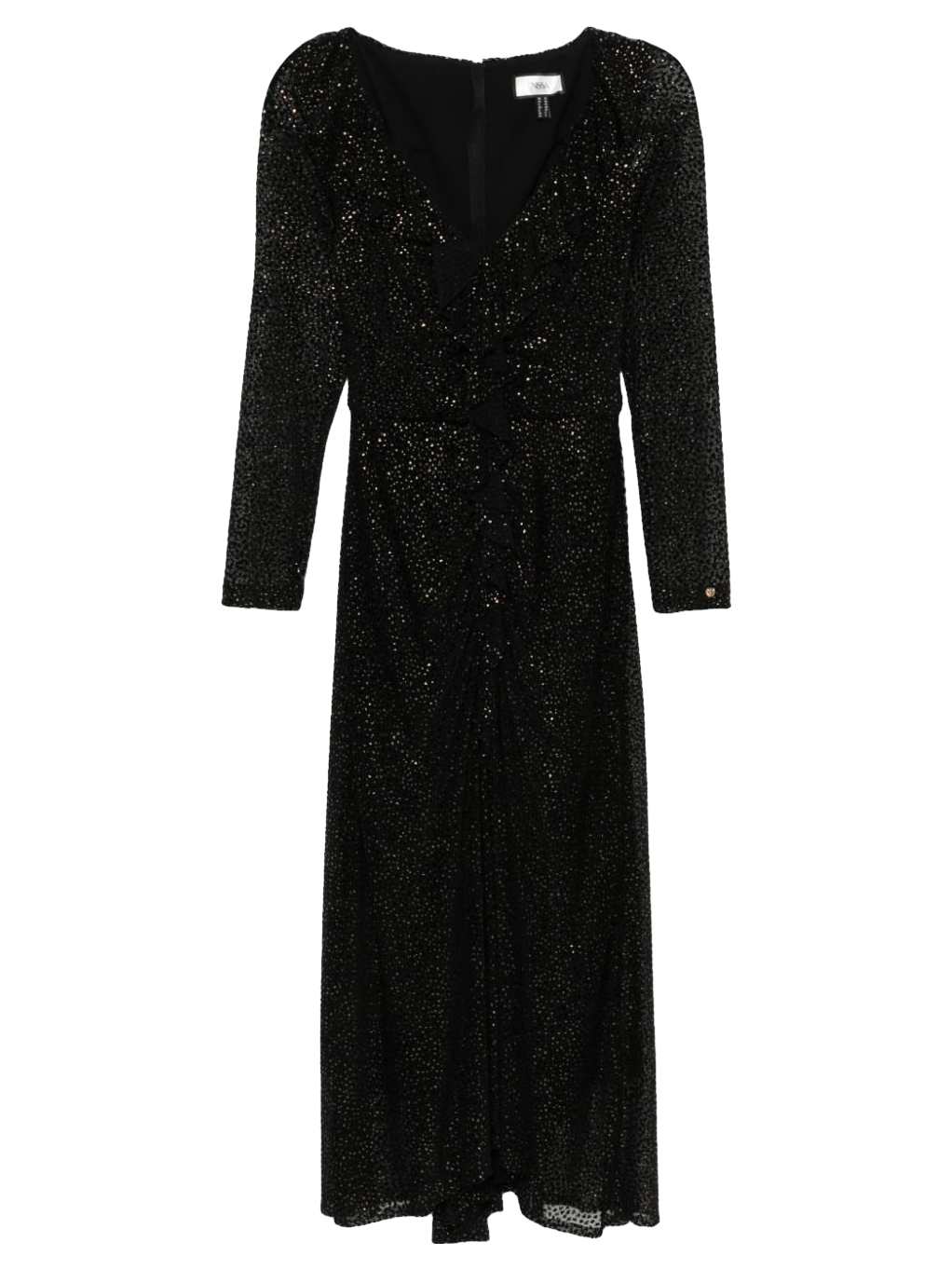 ALESSANDRA RICH Alessandra Rich Sequined Tweed Button-Front Dress