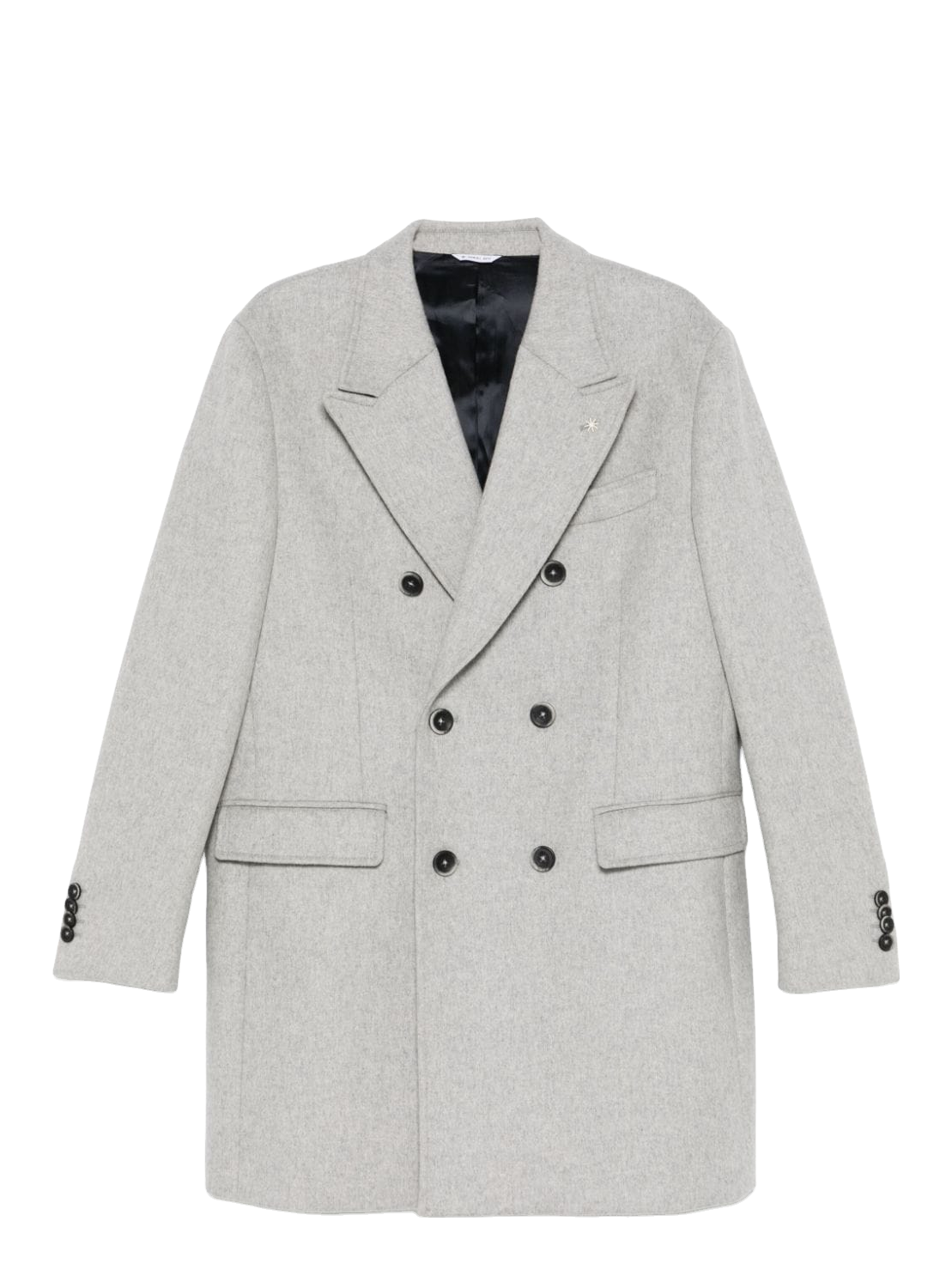 MANUEL RITZ Manuel Ritz Double-Breasted Coat
