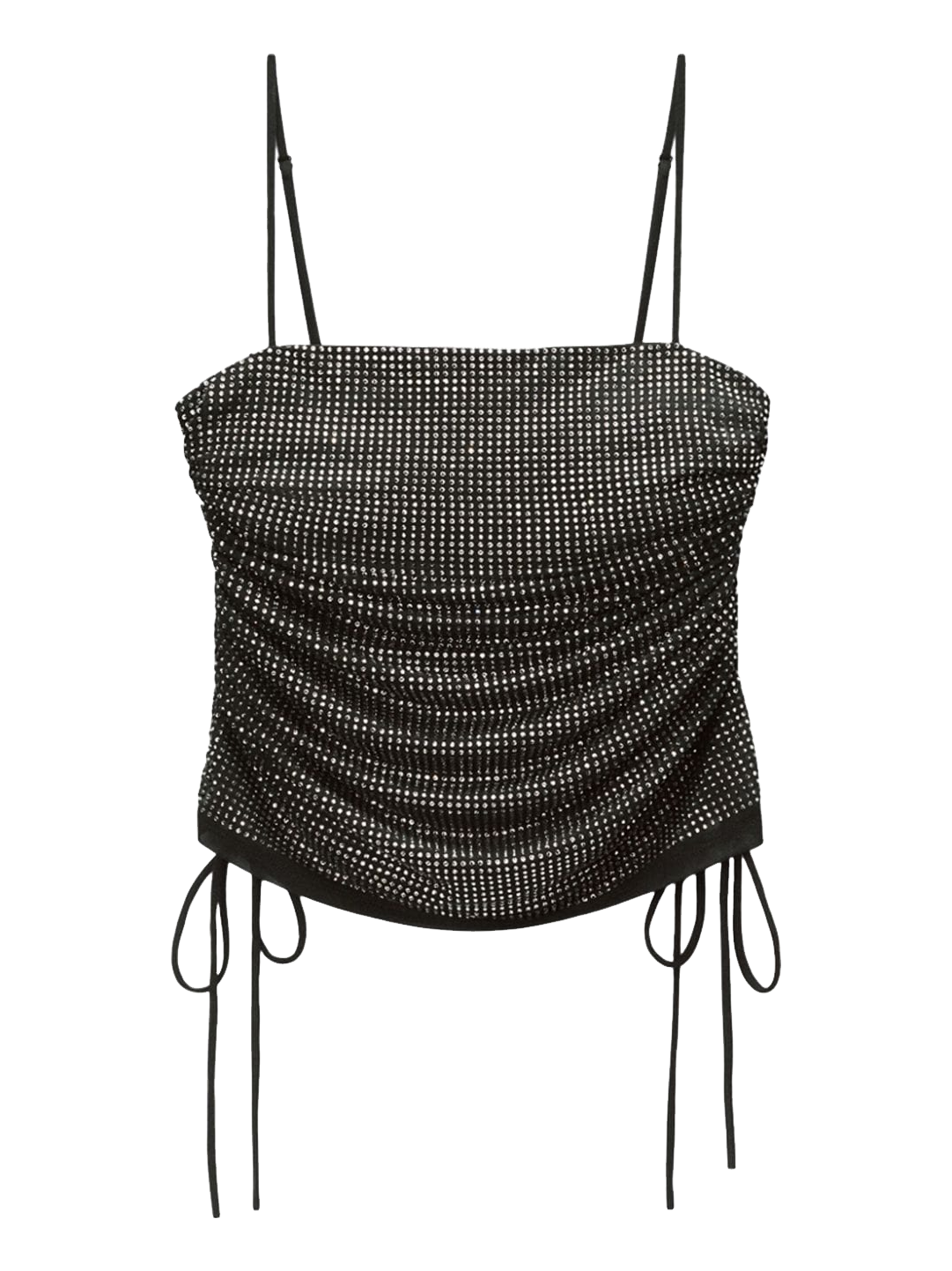 ALEXANDER WANG Alexander Wang crystal-embellished top