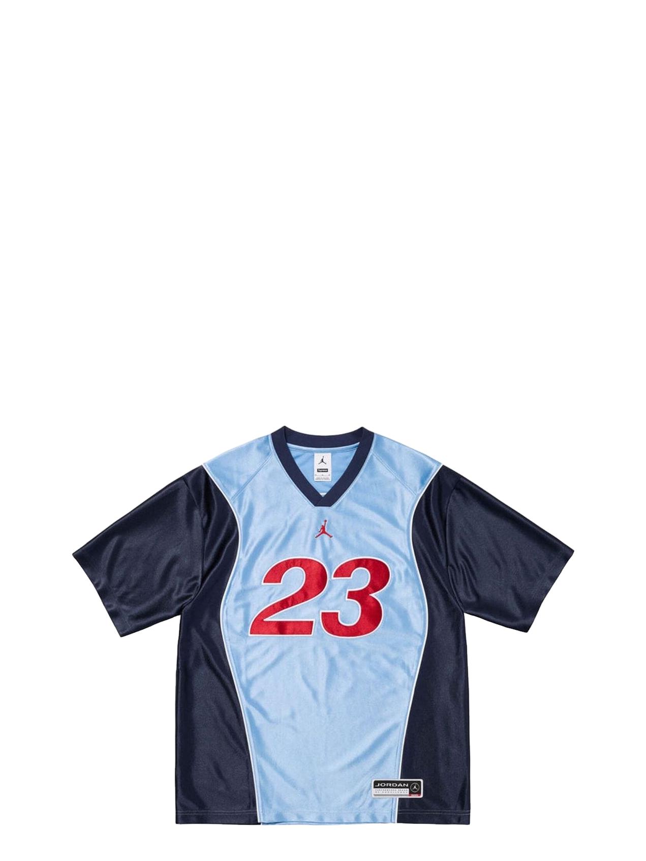 Supreme X Jordan Warm Up Jersey - Blue | Editorialist