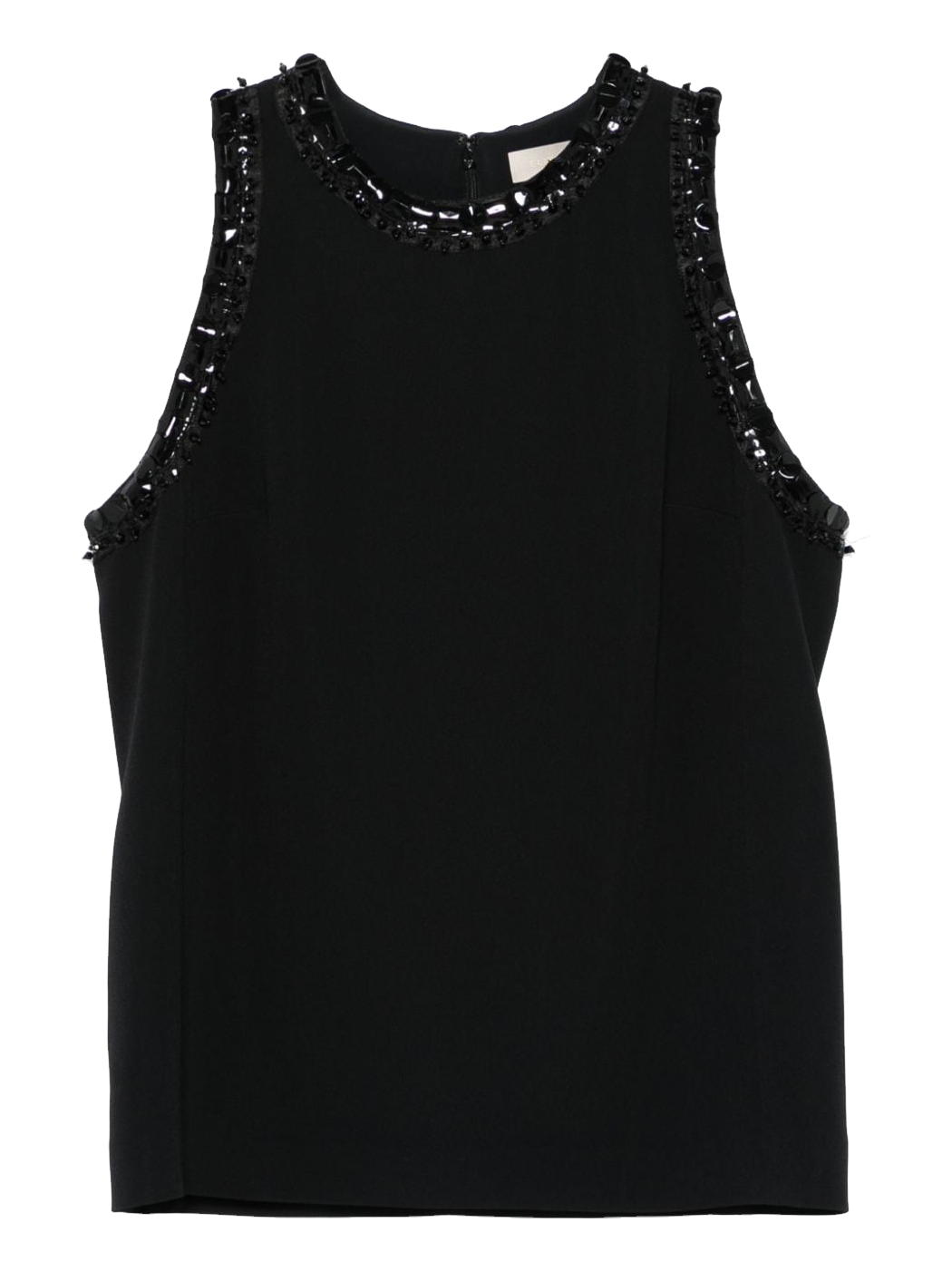 ELIE SAAB Elie Saab Embroidered Cady Top
