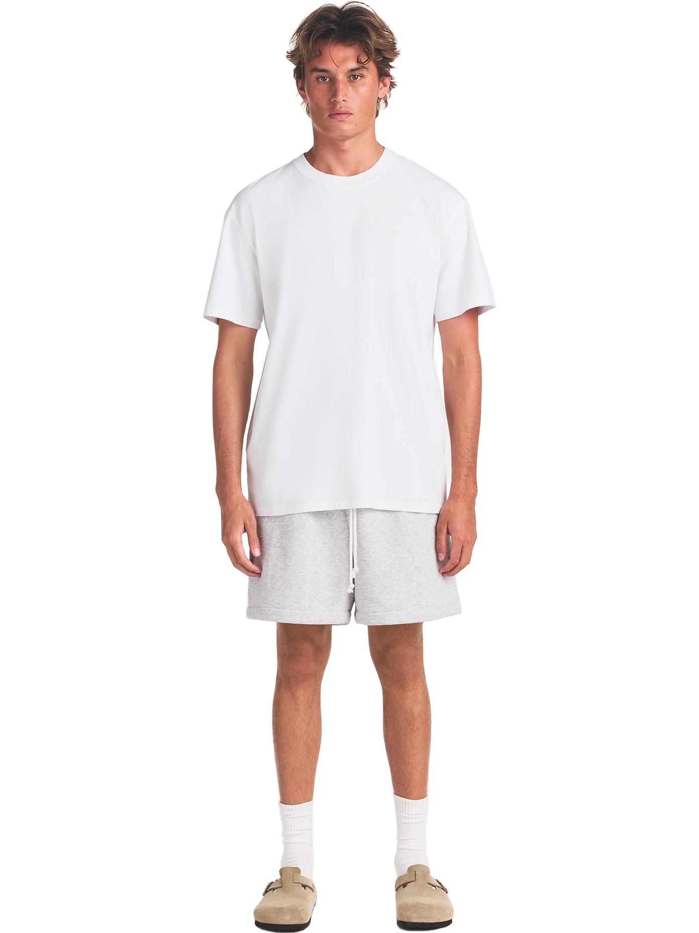 SKIMS mens relaxed t shirt | blue | small | heavyweight cotton